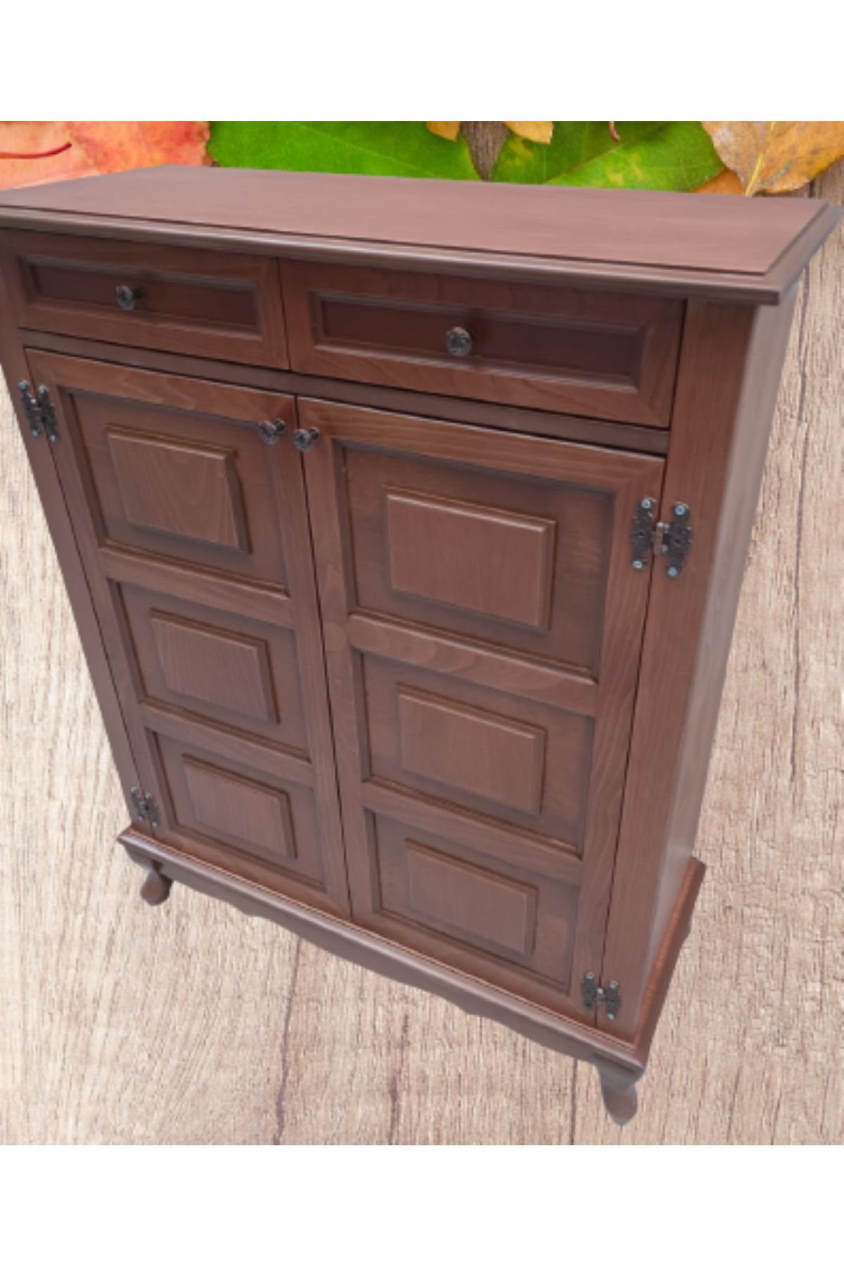 BENGİ TİCARET Ayakkabılık 12228 Kare Çok Amaç Model Kayın Aslan Ayak ...