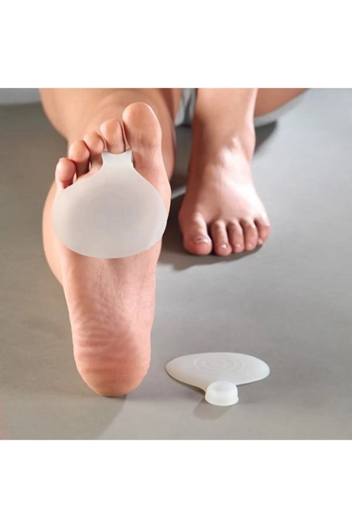 Bessmed Middle Finger Metatarsal Silicone Pad Callus Protector ...