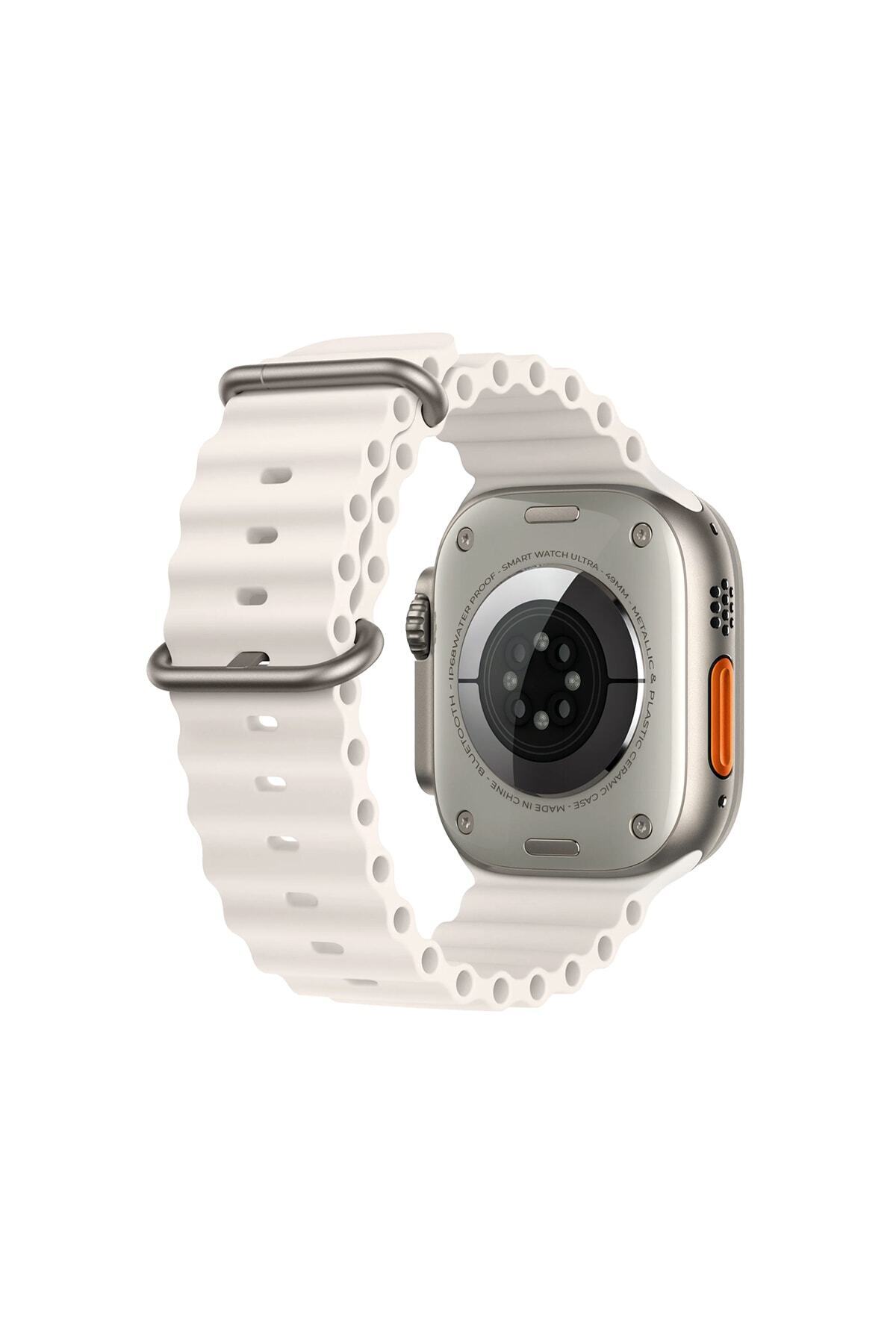 Microlux Gs Ultra 8 Watch Akıllı Saat 49mm (2 KORDON HEDİYELİ) Fiyatı ...
