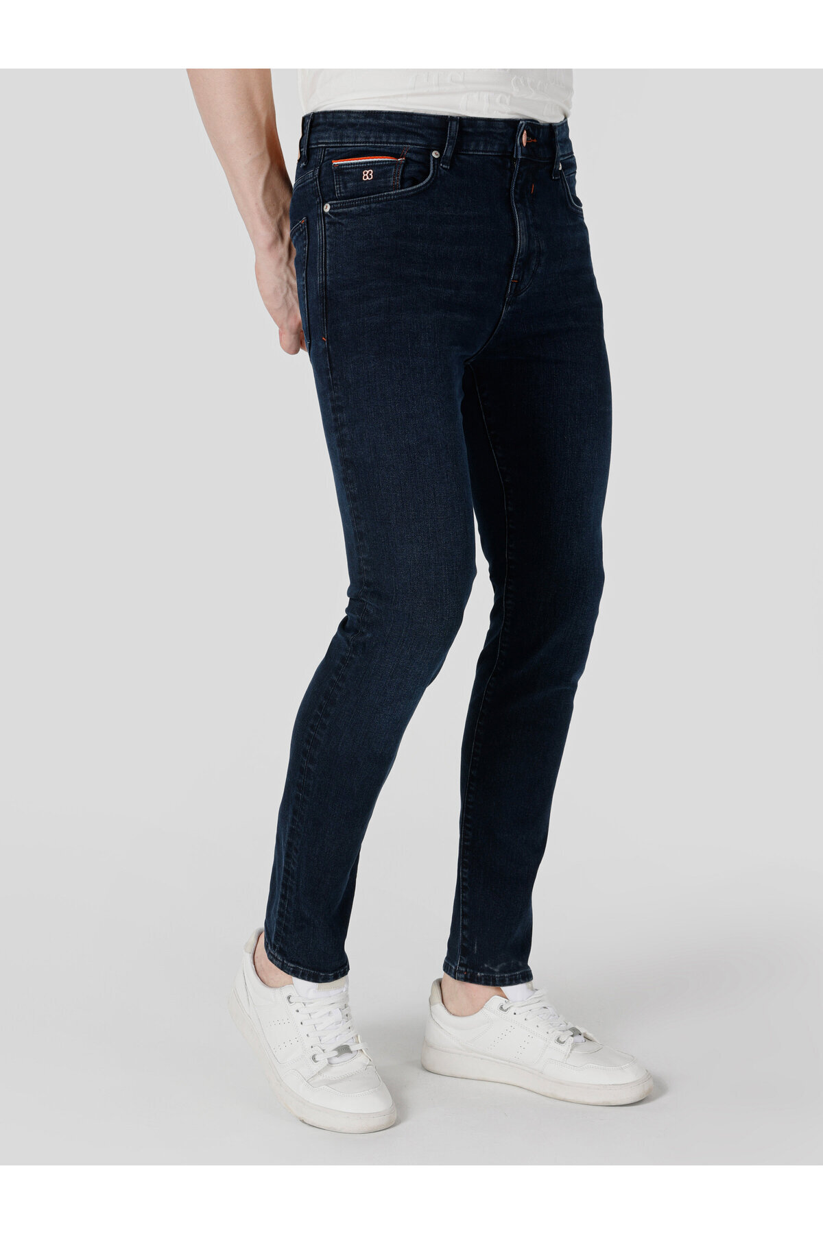 Colin’s 035 Ryan Super Slim Fit Yüksek Bel Dar Paça Koyu Mavi Erkek ...