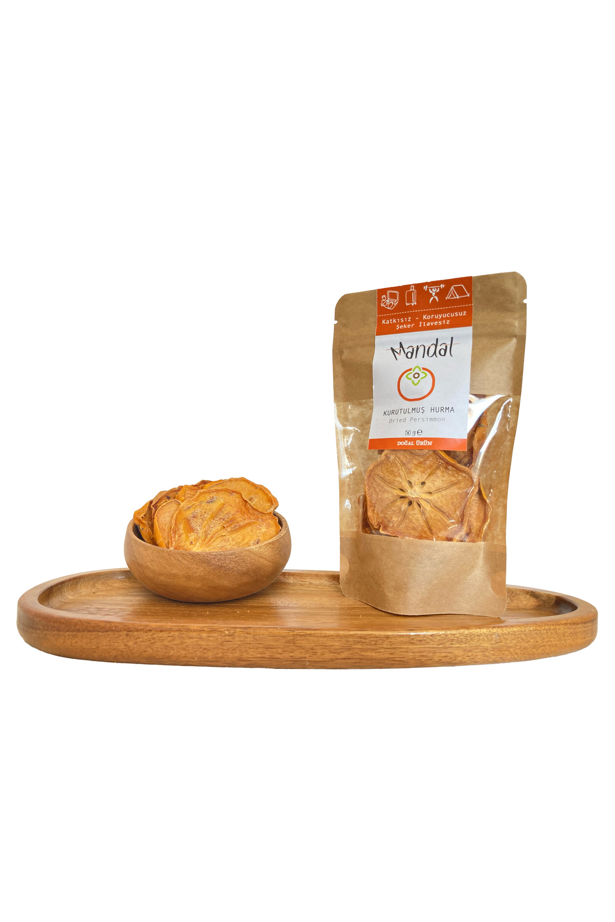 Mandal Kurutulmuş Cennet Hurması (TRABZON HURMASI) 50 gram Hurma Kurusu ...