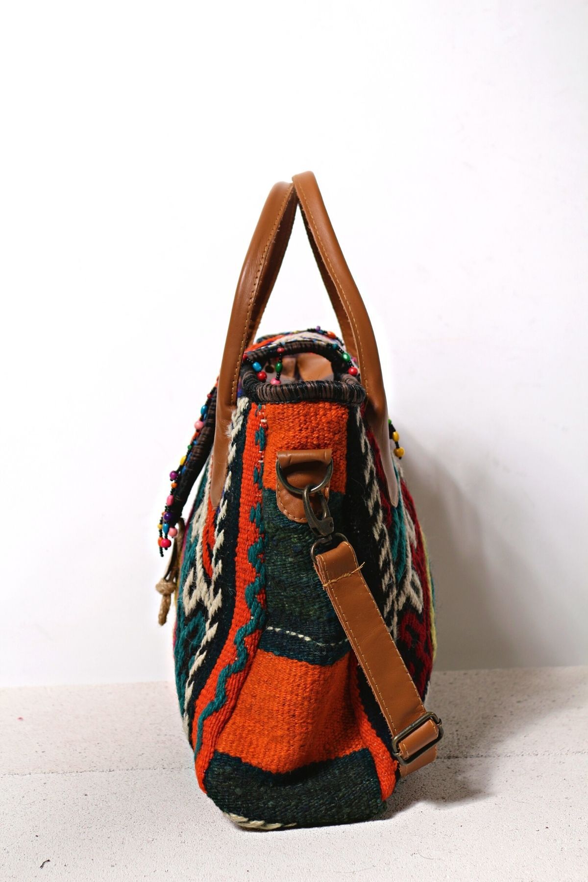 trendyhit Etnik El Dokuması Kilim&Deri Omuz Çantası Fiyatı, Yorumları ...