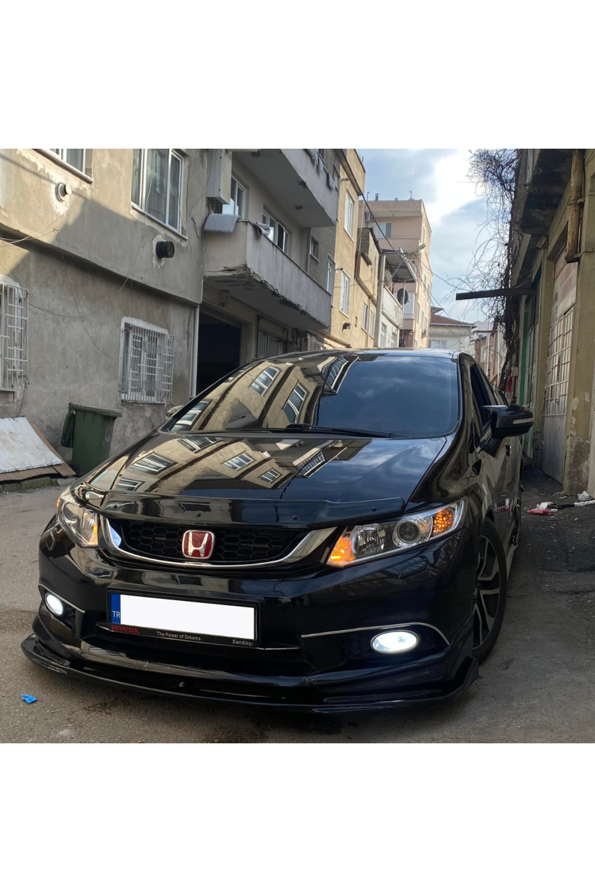 Furens Honda Civic Fb7 2012-2016 Batman Yarasa Ayna Kapağı Piano Black Abs Plastik Fiyatı ...