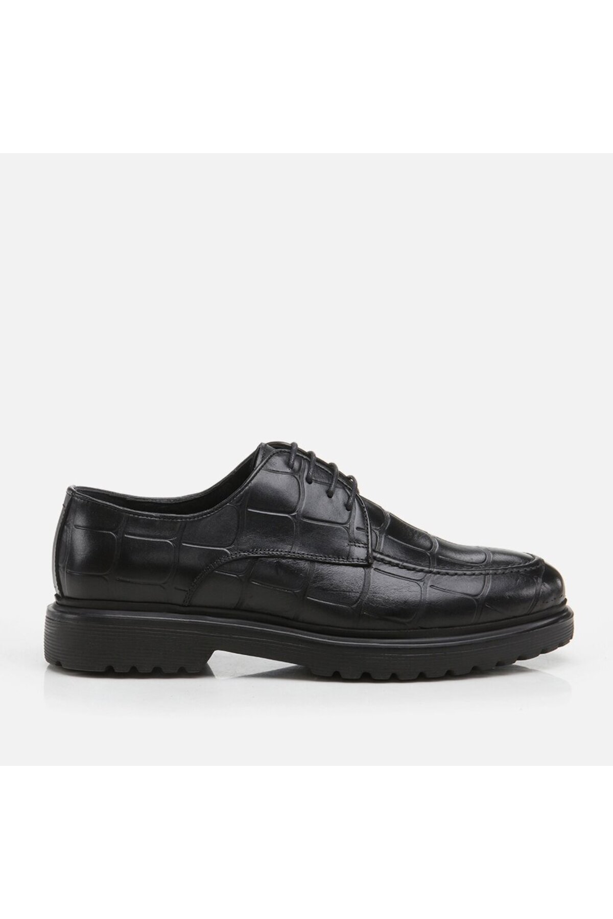 Hotiç Black Genuine Leather Men's Casual Shoes - Trendyol