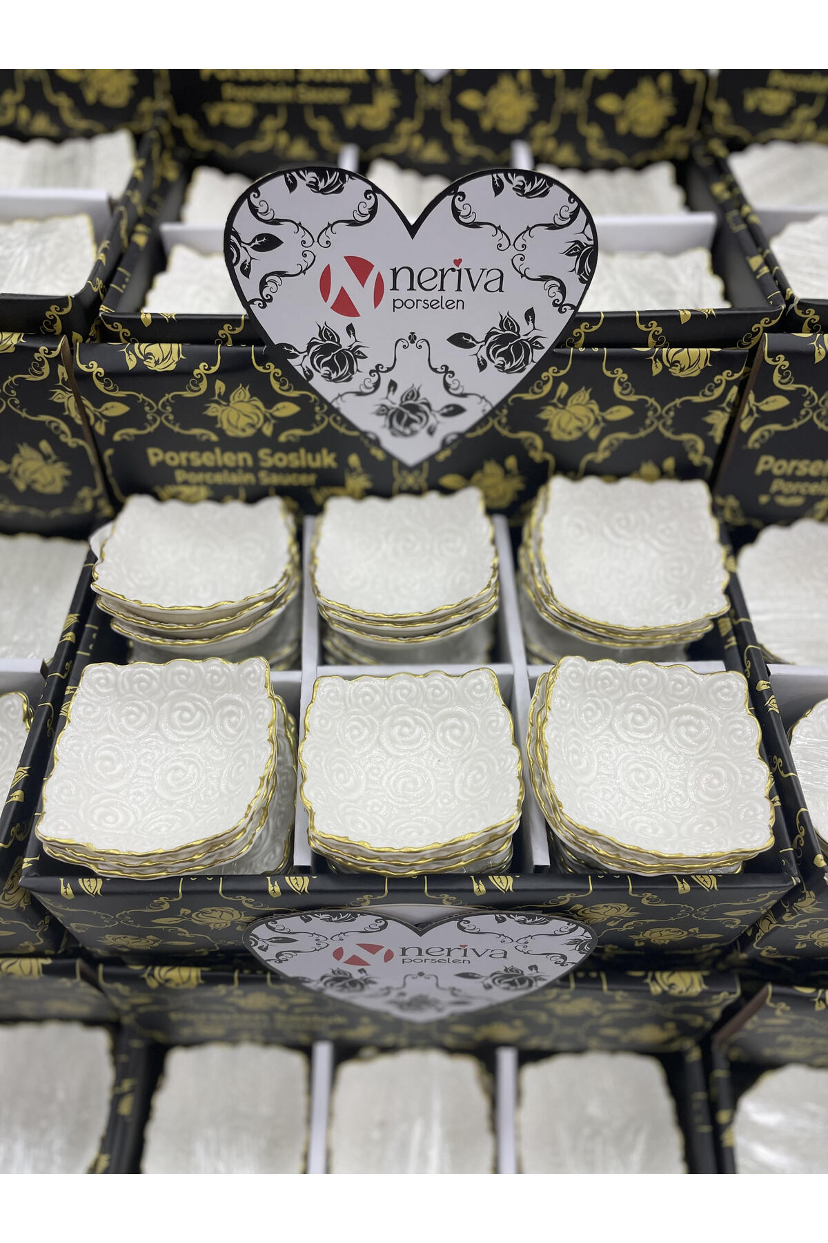 NERİVA PORSELEN SOSLUK-LOKUMLUK Fiyatı, Yorumları - Trendyol