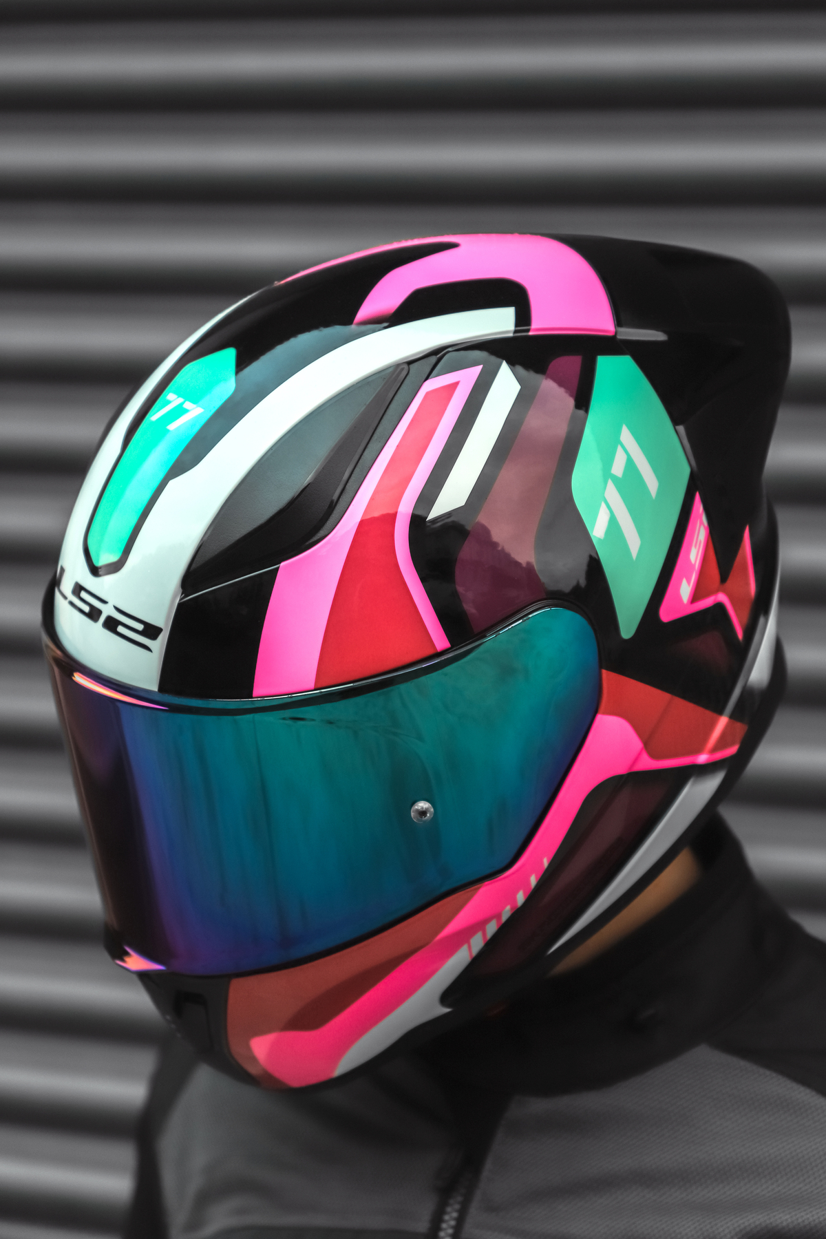 LS2 RAPID RACE HYPER SPEED SİYAH PEMBE KASK - Fiyatı, Yorumları