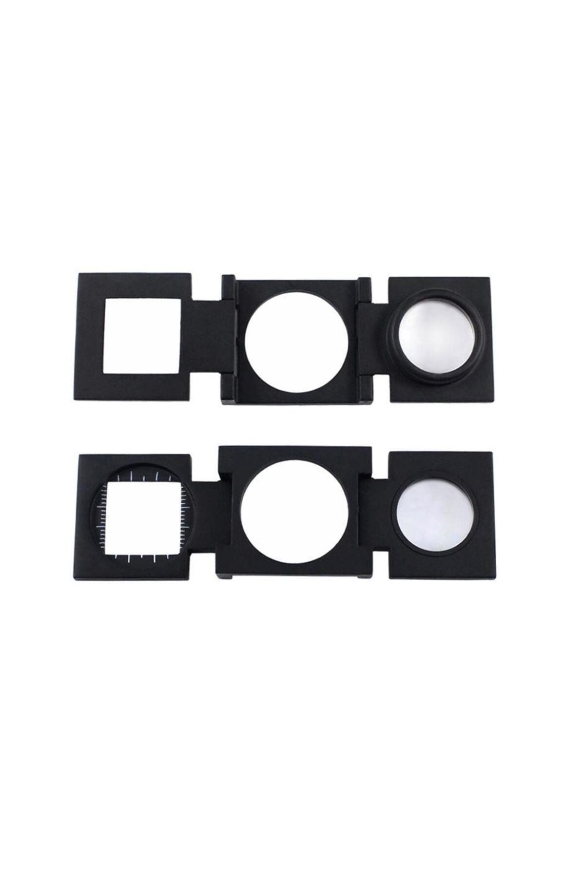 Palo 20x Lupe K9 Optical Glass Lens Scale Magnifier Metal Black Color ...