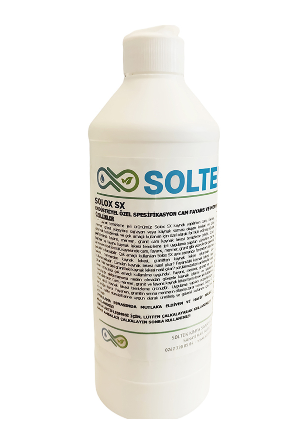 SOLTEK KİMYA Cam Fayans Mermer Kaynak Lekesi Temizleme Jeli- SOLOX SX ...