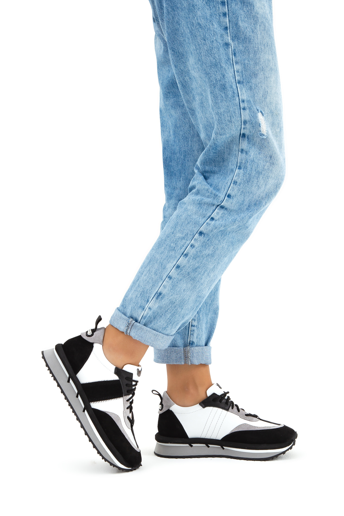 Tamer Tanca Kadın Hakiki Deri Sneakers & Spor Ayakkabı 935 2150-25 Bn ...