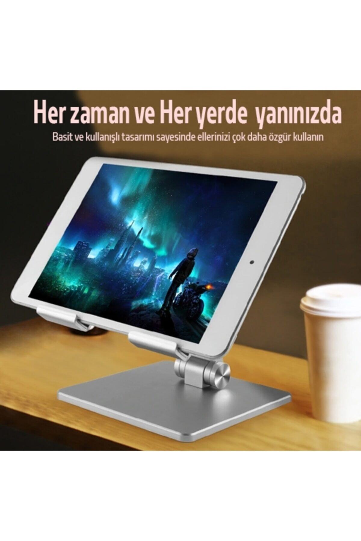 Ally Mobile Ally Mt134 Alüminyum Masaüstü Ayarlanabilir Tablet Tutucu ...