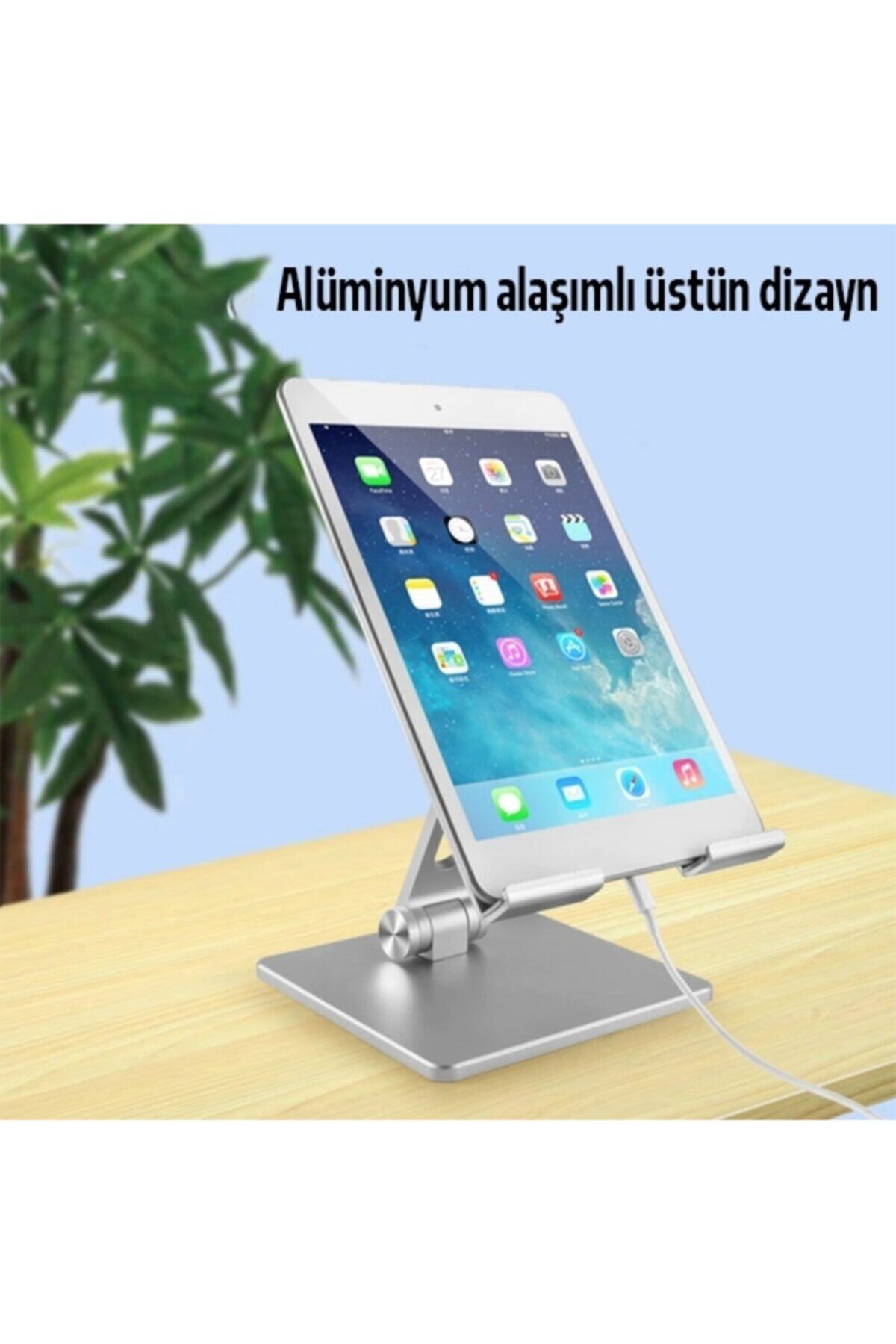 Ally Mobile Ally Mt134 Alüminyum Masaüstü Ayarlanabilir Tablet Tutucu ...