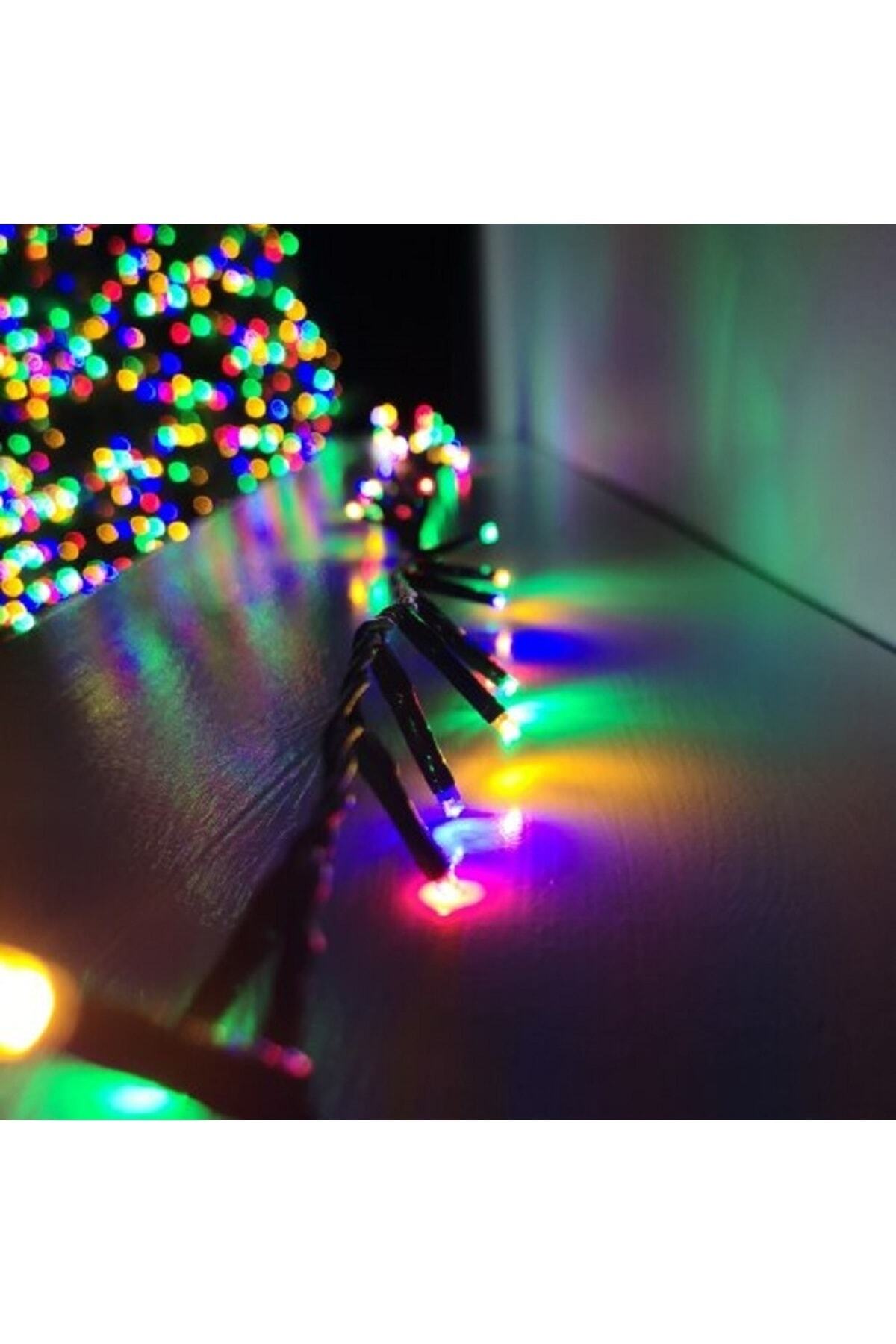 Genel Markalar Dekor Yılbaşı Noel Işıkları 50 Metre Renkli Led Işık ...