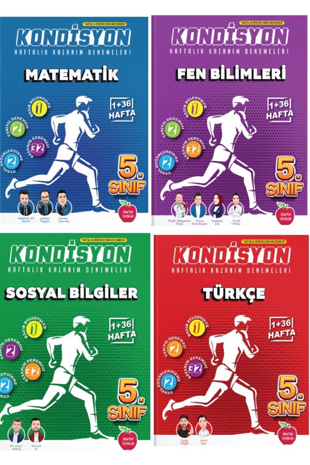 Newton Yayınları Newton 5.sınıf Kondisyon Türkçe Matematik Fen ...