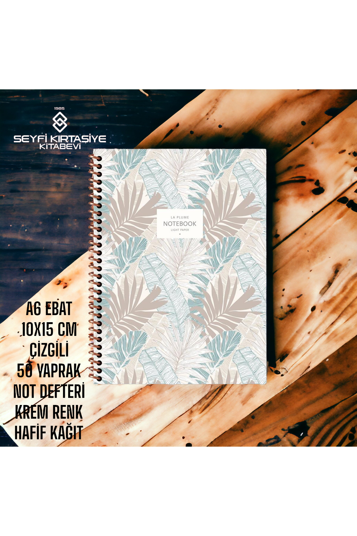 Keskin Color 10x15 Cm ÇİZGİLİ 50 Yaprak Hafif Not Defteri La Plume ...