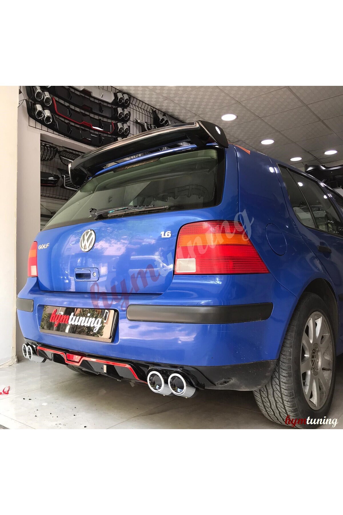 HYM TUNİNG VW Golf 4 Spoyler, Küçük DTM, Universal Kanat Votex Spoiler ...