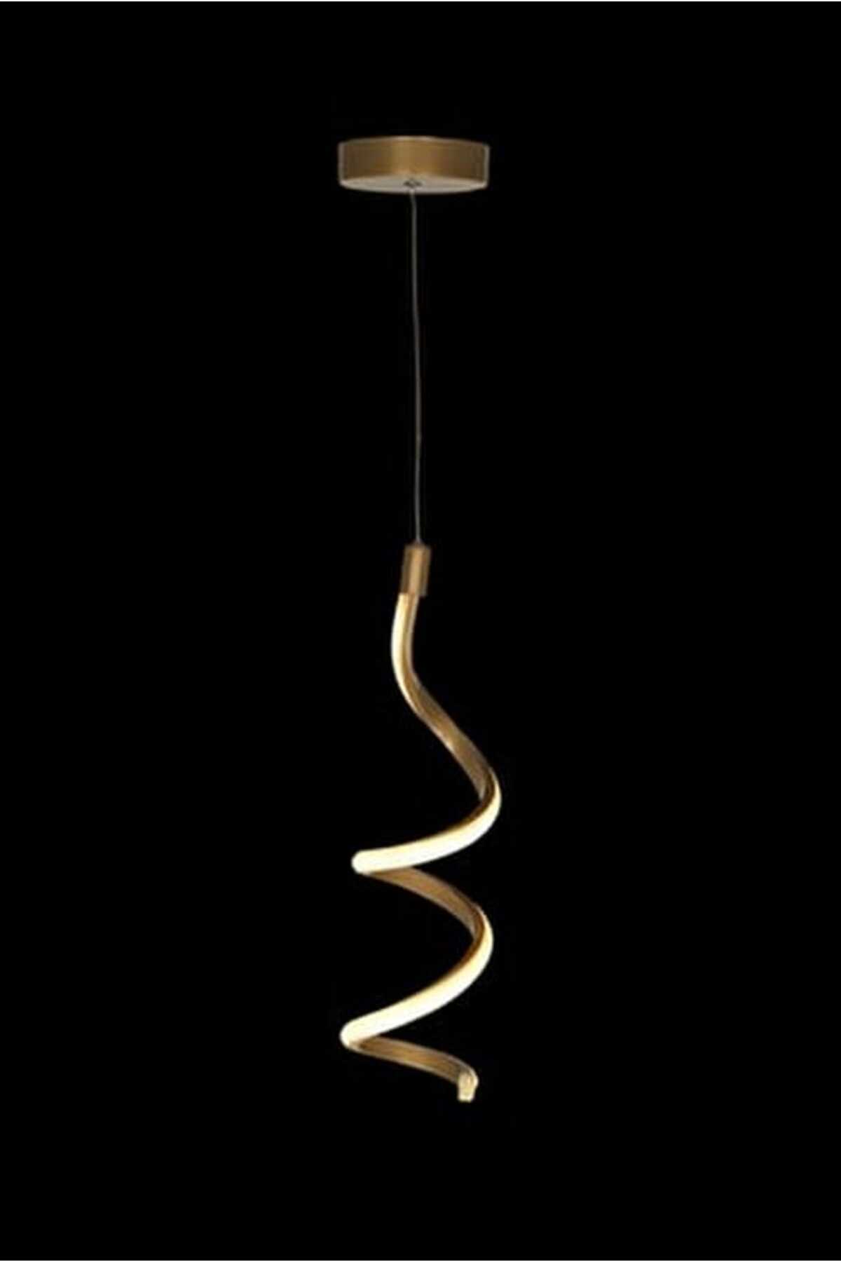 BAHAR AVİZE Simba Eskitme Modern Sarkıt Led Avize Salon Mutfak Oda Hol ...