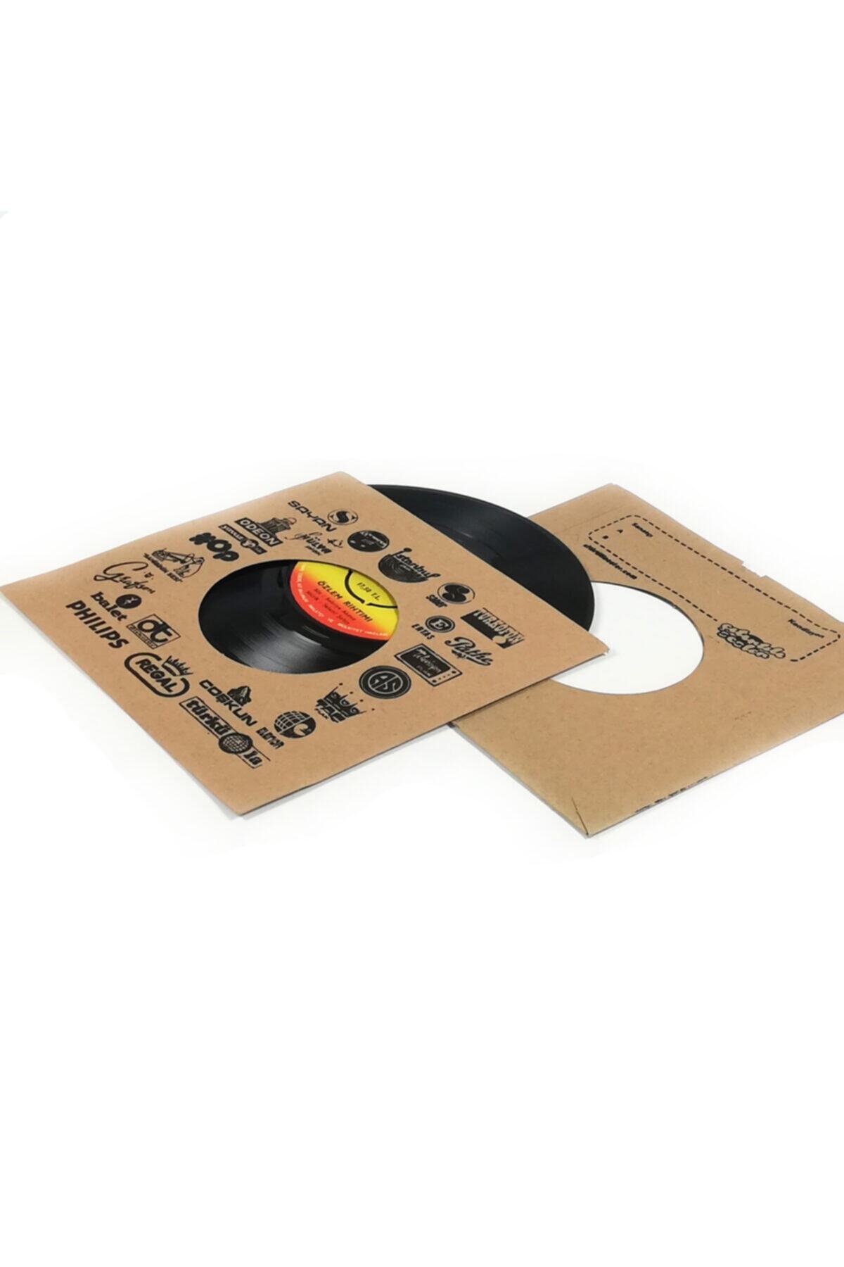 Çıtırtılı Sesler 45'lik Plak Zarfı (25 Adet Firma Logo Baskılı Versiyon ...