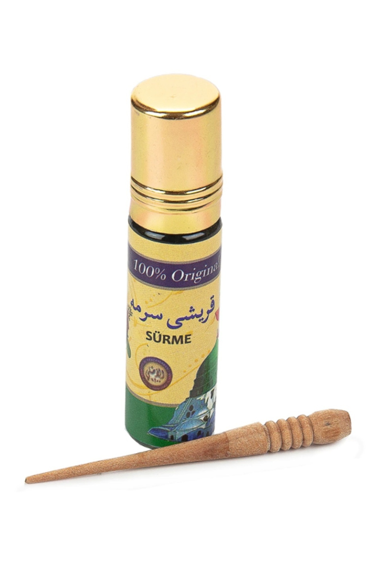 Hediyeleşin İsmid Sürme, Göz Sürmesi Siyah %100 Orjinal, Ahşap Çubuklu ...