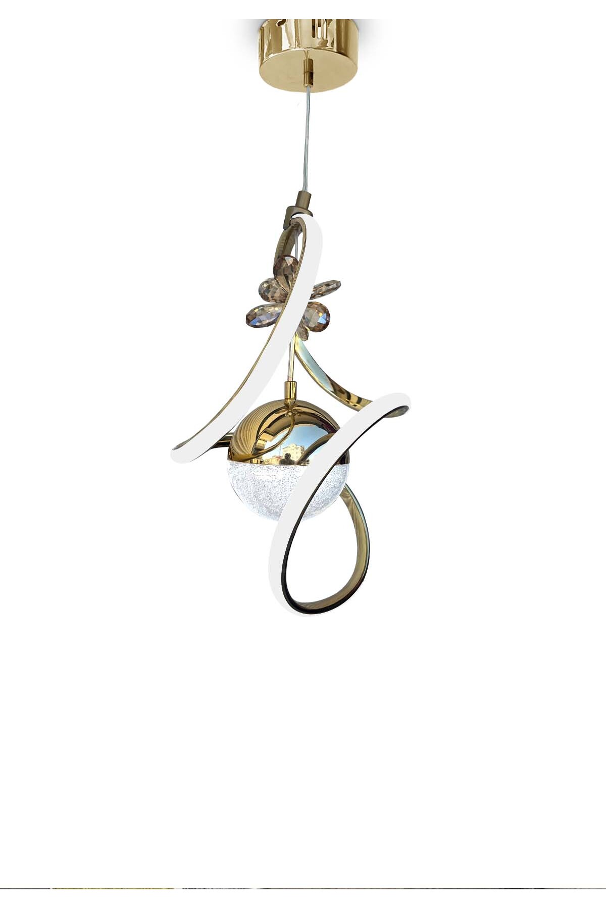 RSCOLLECTIONS Modern Sarkıt 3 Renk Toplu Led Avize Hol Antre , Çocuk ...