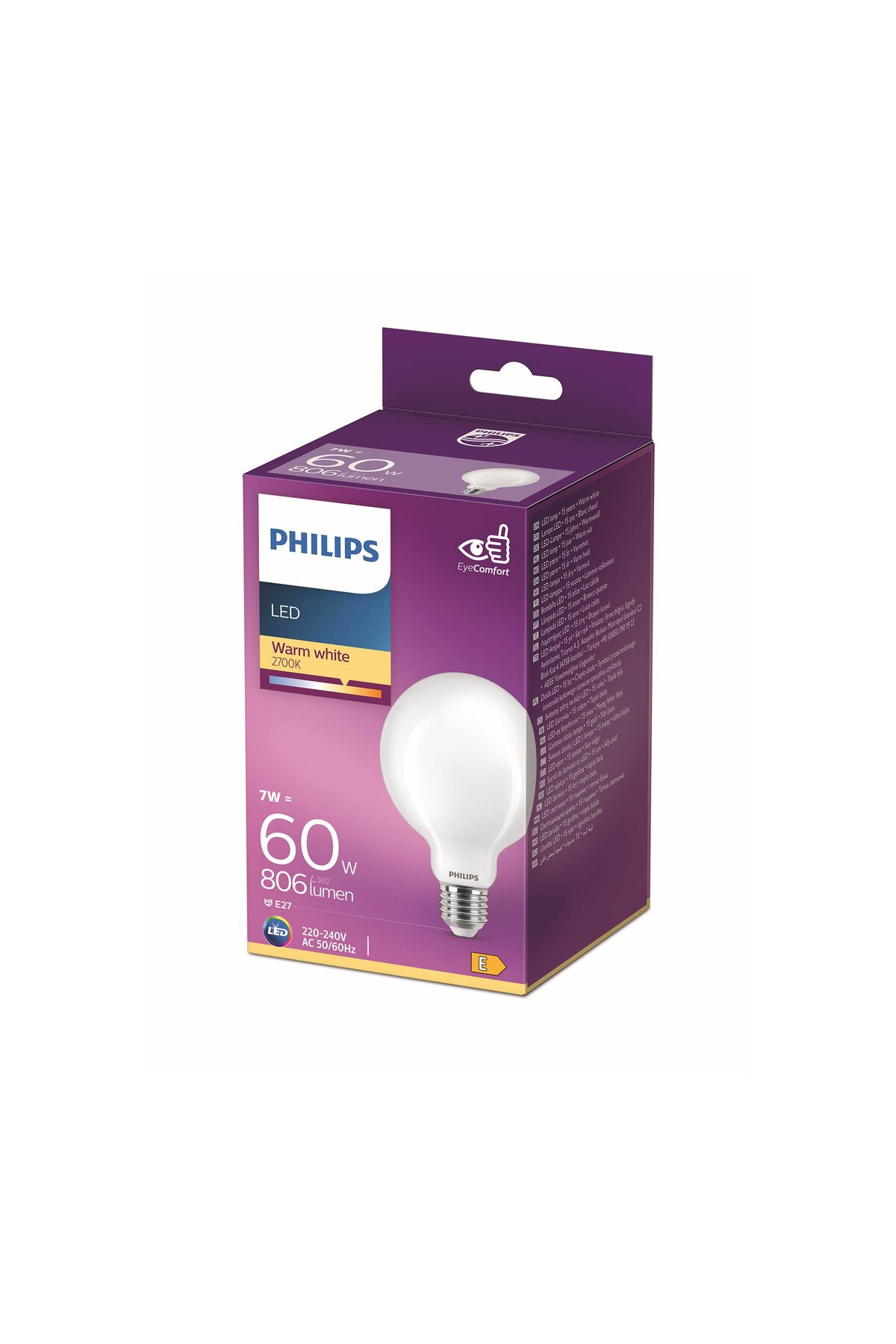 Philips Led Classic 60W G93 E27 Ampul - 2700K - Sarı Işık - Fiyatı ...