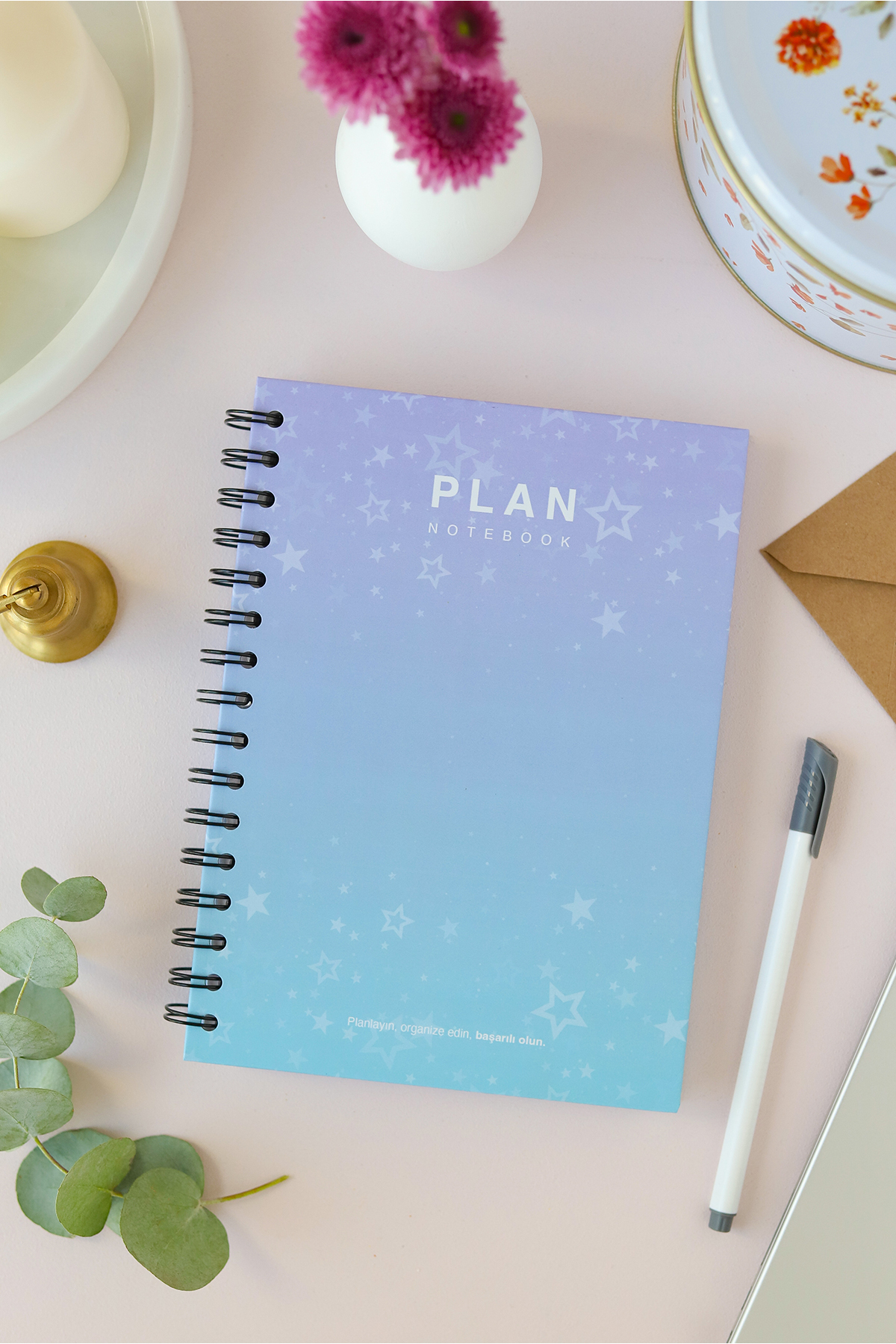 Deep Notebook Agenda - Blue - Concept Notebooks - Trendyol