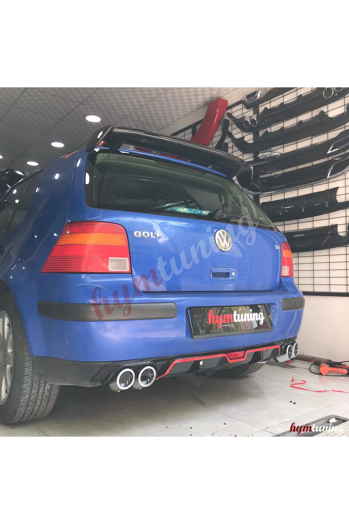 HYM TUNİNG VW Golf 4 Spoyler, Küçük DTM, Universal Kanat Votex Spoiler ...