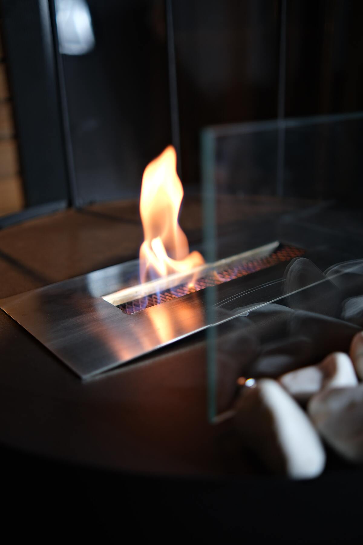 SSCONCEPT BARREL Model Ev Tipi Şömine , İç Mekan Ve Dış Mekan Şöminesi ...