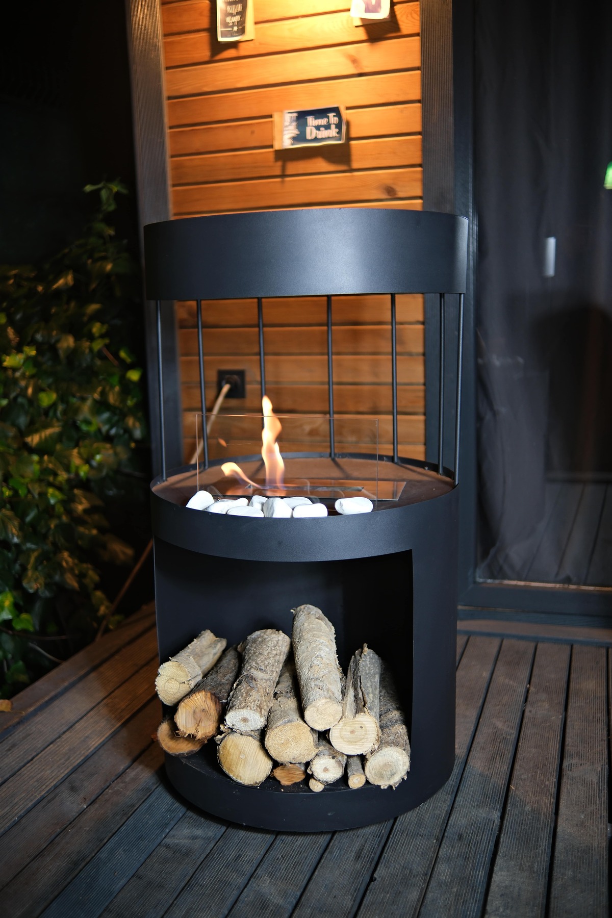 SSCONCEPT BARREL Model Ev Tipi Şömine , İç Mekan Ve Dış Mekan Şöminesi ...