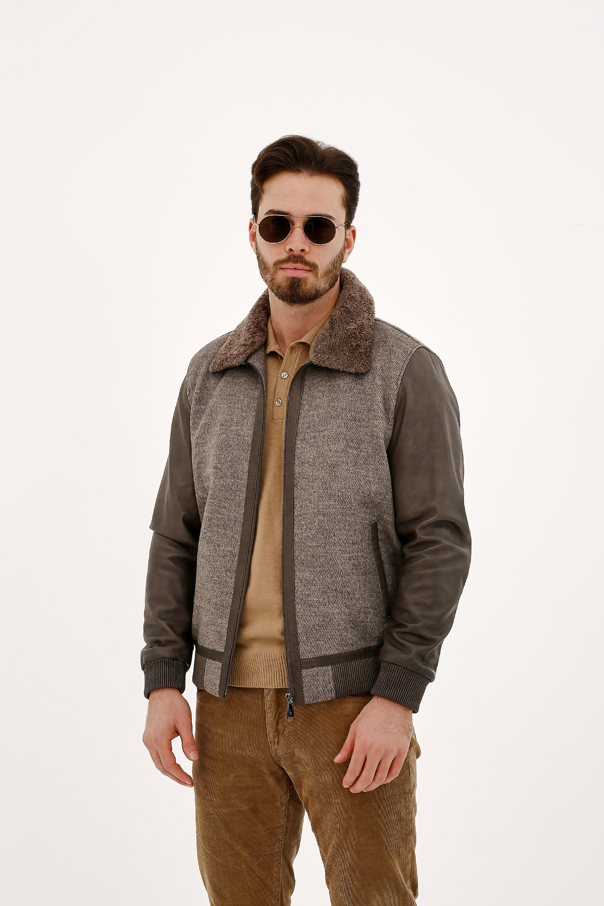 Tamer Tanca Erkek Hakiki Deri Deri Mont Deri Mont 571 Dmnt 61 Erk Dr ...