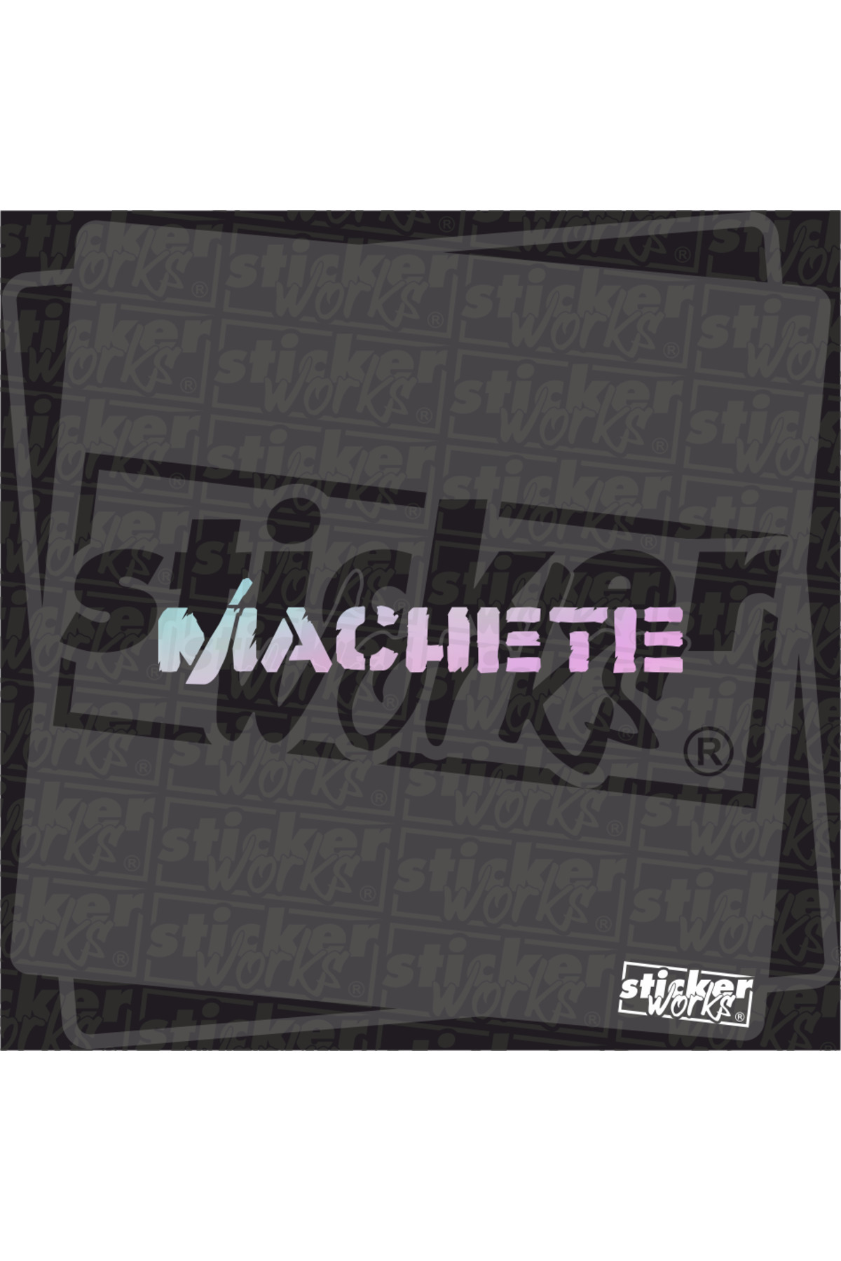 Sticker Works Machete Hologram Sticker Fiyatı, Yorumları - Trendyol