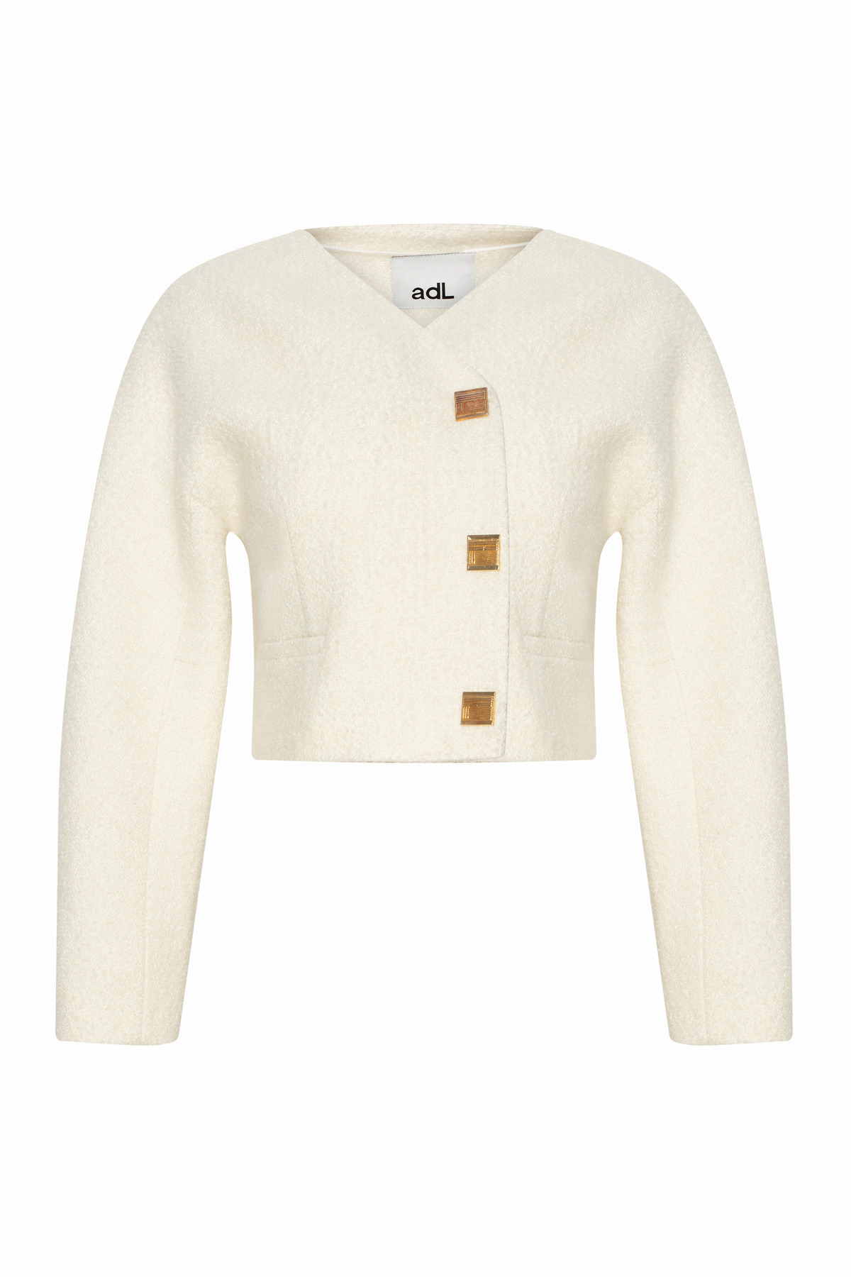 adL Yakasız Kruvaze Tüvit Ceket Fiyatı, Yorumları - Trendyol