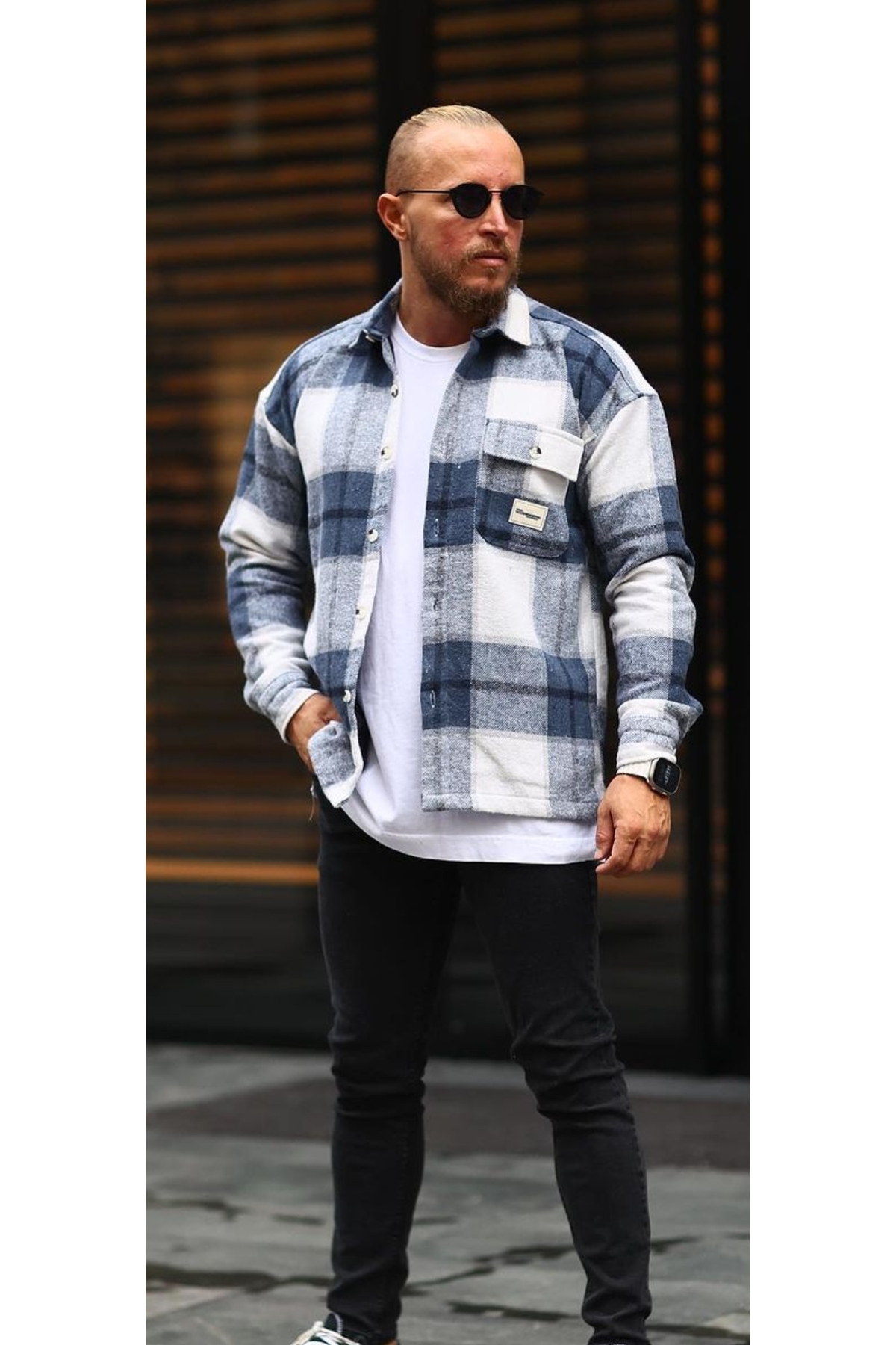 moda arpol MAVİ KARE DESENLİ ERKEK ODUNCU GÖMLEK Fiyatı, Yorumları ...