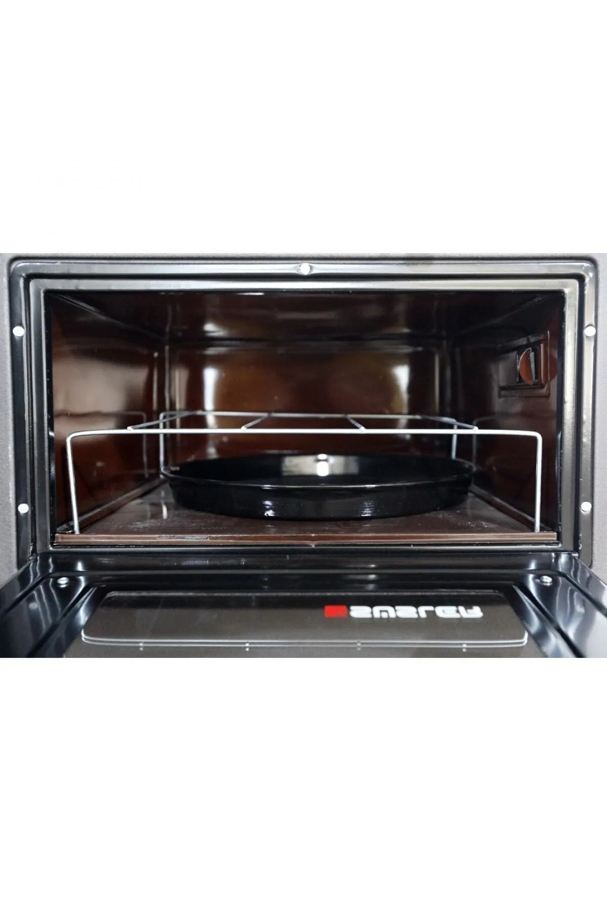 Bidesenal Süsler SS-5314 Çift Camlı Modern Kuzine Fırınlı Döküm Soba ...