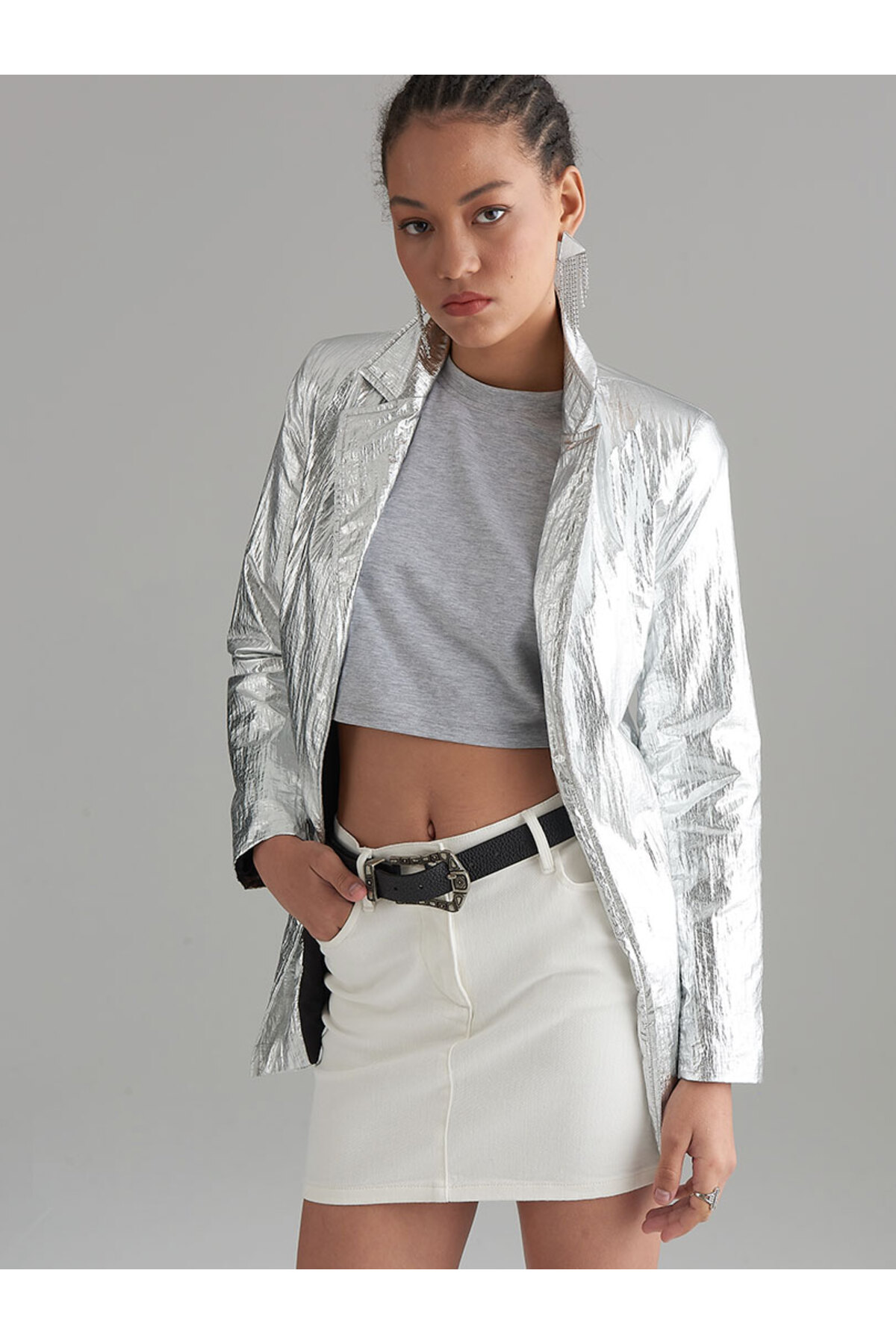 Rivus Jean Mini Etek - Beyaz Fiyatı, Yorumları - Trendyol