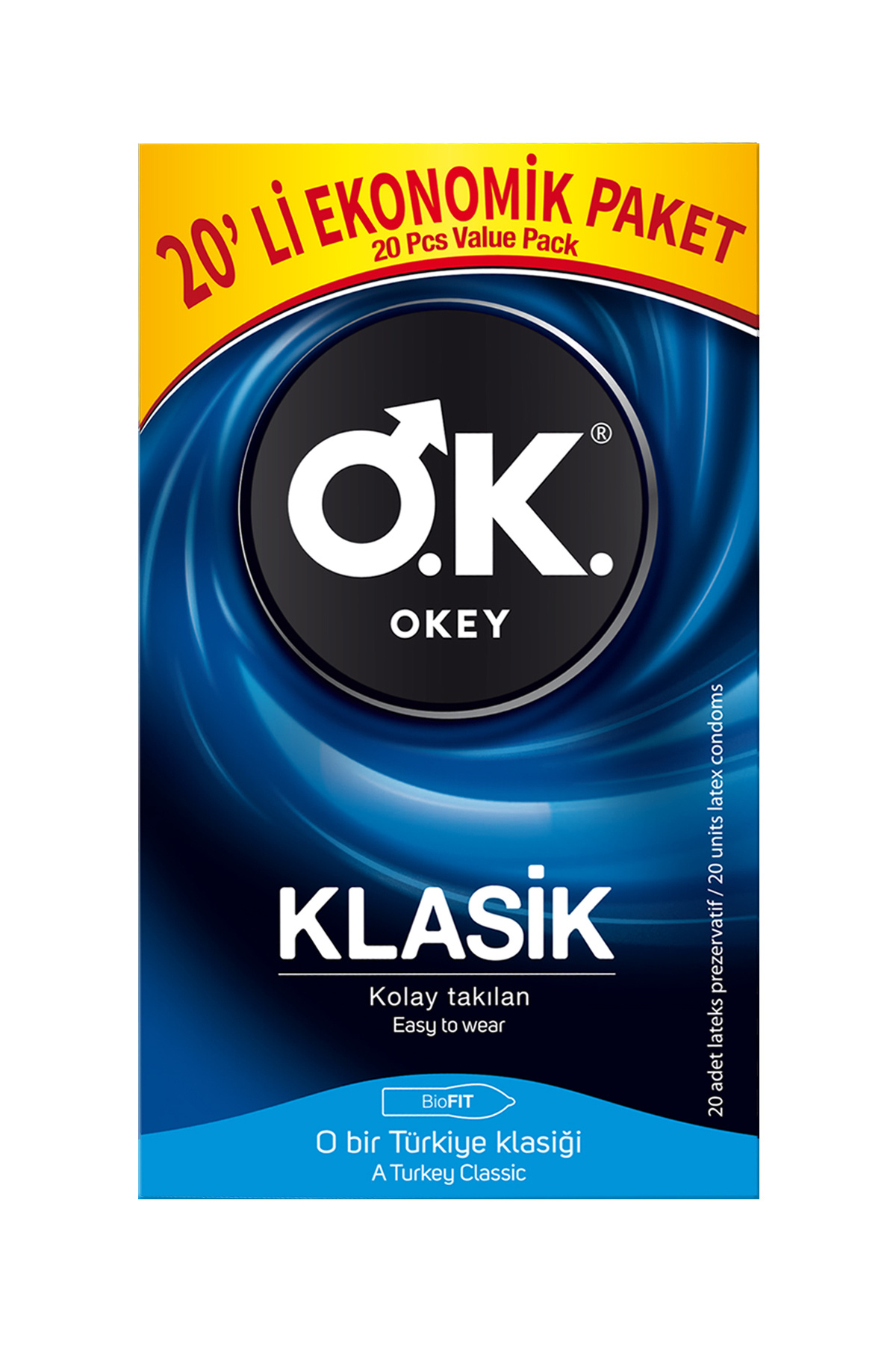 Okey Klasik 40'lı Prezervatif & Çilek Kayganlaştırıcı Jel 100 Ml Fiyatı ...