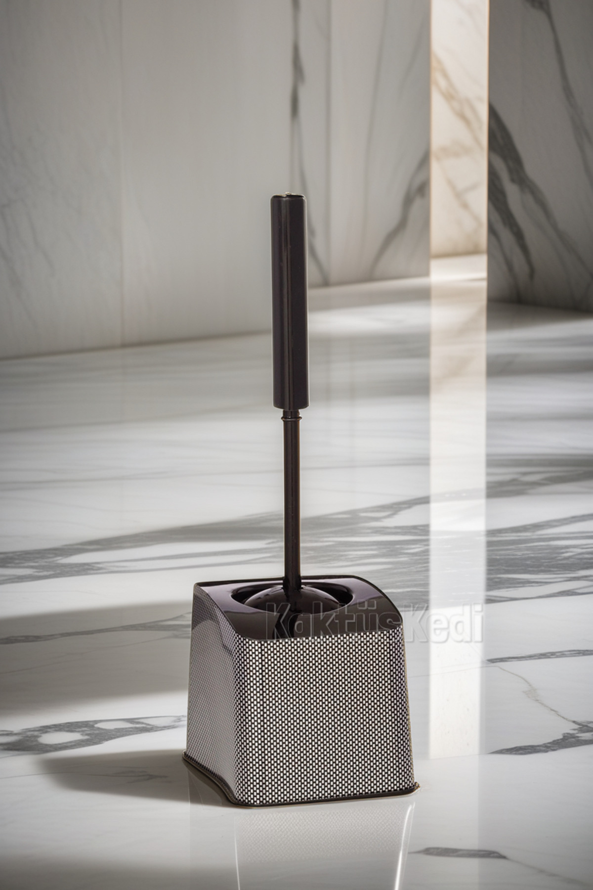 KaktüsKedi Metalize Görünümlü Kare Tuvalet Fırçası Fiyatı, Yorumları ...