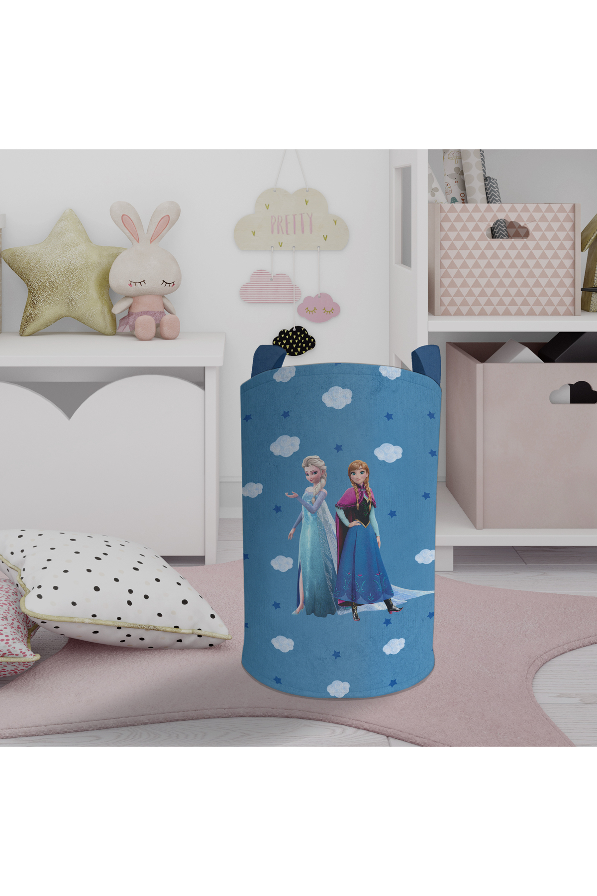 MASAL ODAM BEBEK VE ÇOCUK ODASI Seksekli ve Elsa Anna Desenli Oyuncak ...