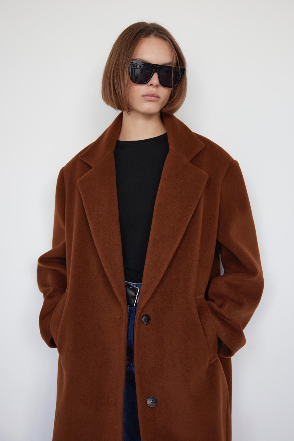 Suud Collection Taba Nannys Maxi Kaban Fiyatı, Yorumları - Trendyol