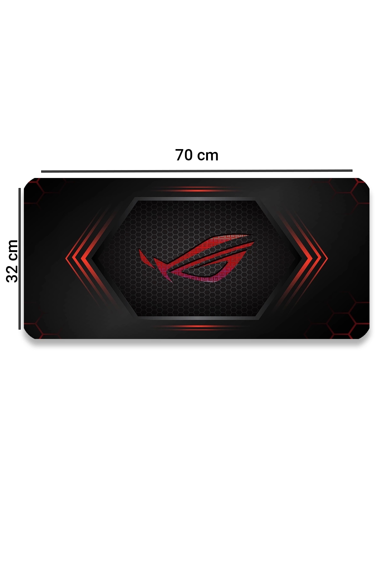 SonicTouch Asus Rog Republic Of Gamers Kırmızı Kaymaz Gaming Oyuncu ...