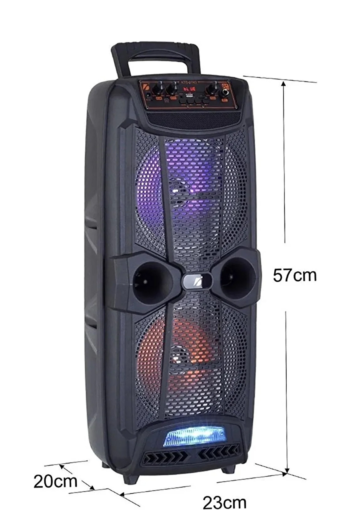 Torima Kts-1743 Uzaktan Kumandalı Ve Mikrofonlu Karaoke Bluetooth ...