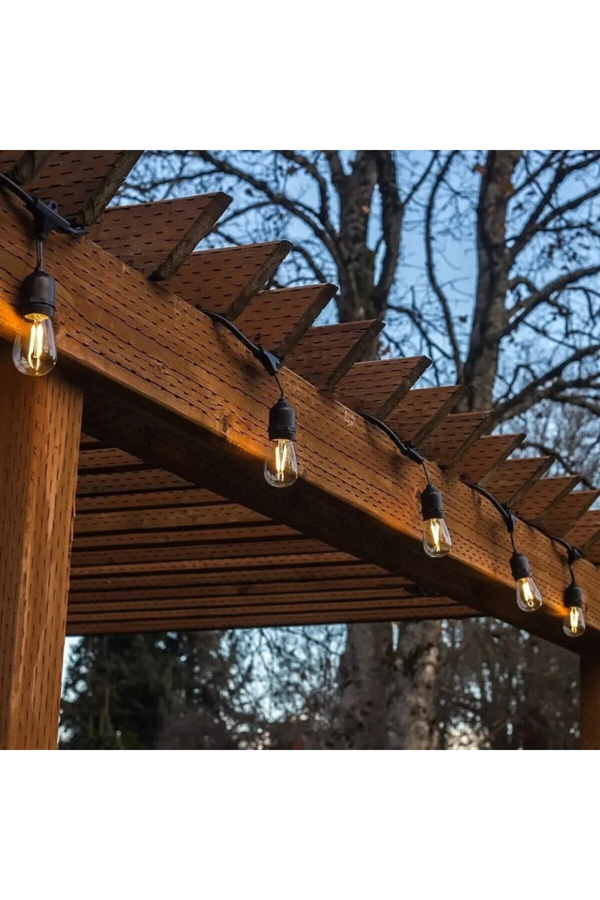 Noas Mykonos 20 Duylu 10 Metre Eklenebilir Sarmaşık Duy Seti - IP65 - E27 - YL01-0220 Fiyatı ...