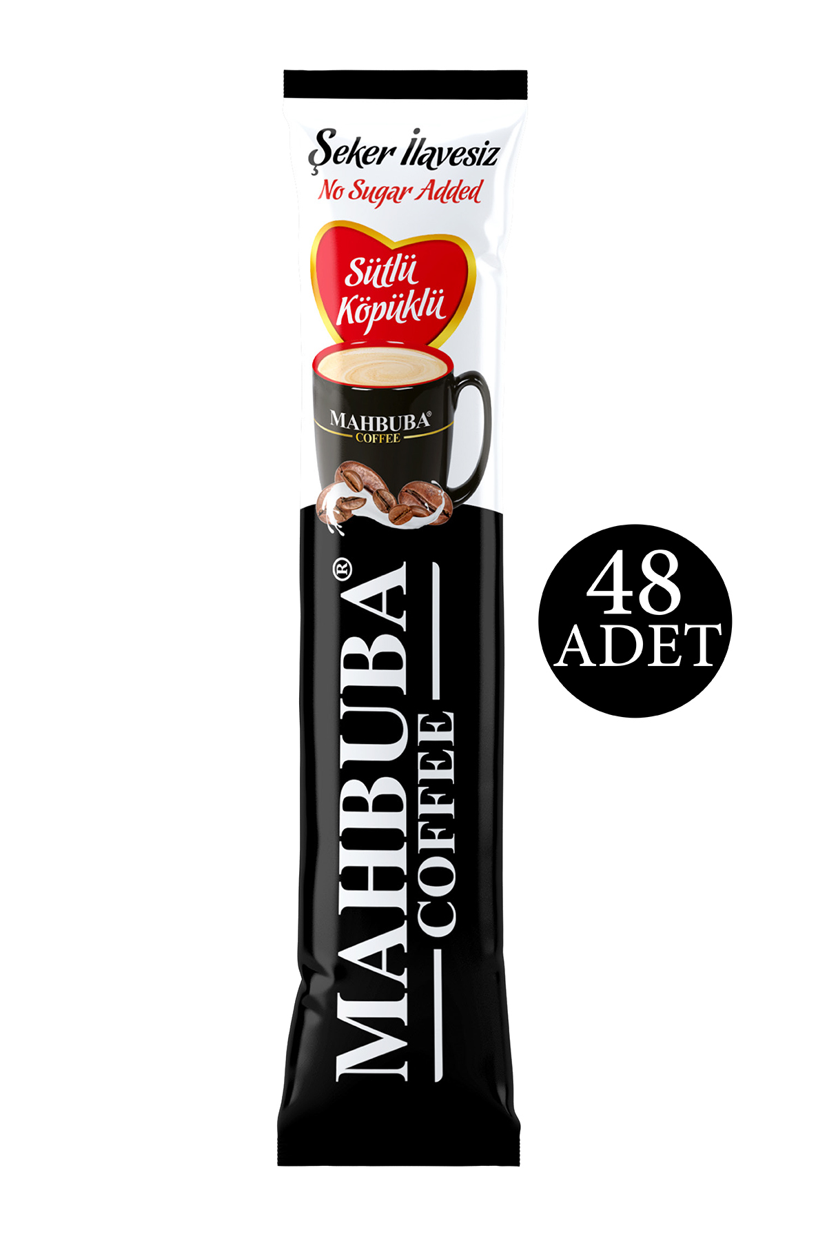Mahbuba 2si1 Arada Şekersiz Sütlü Köpüklü Hazır Kahve 48x9,5gr Fiyatı ...