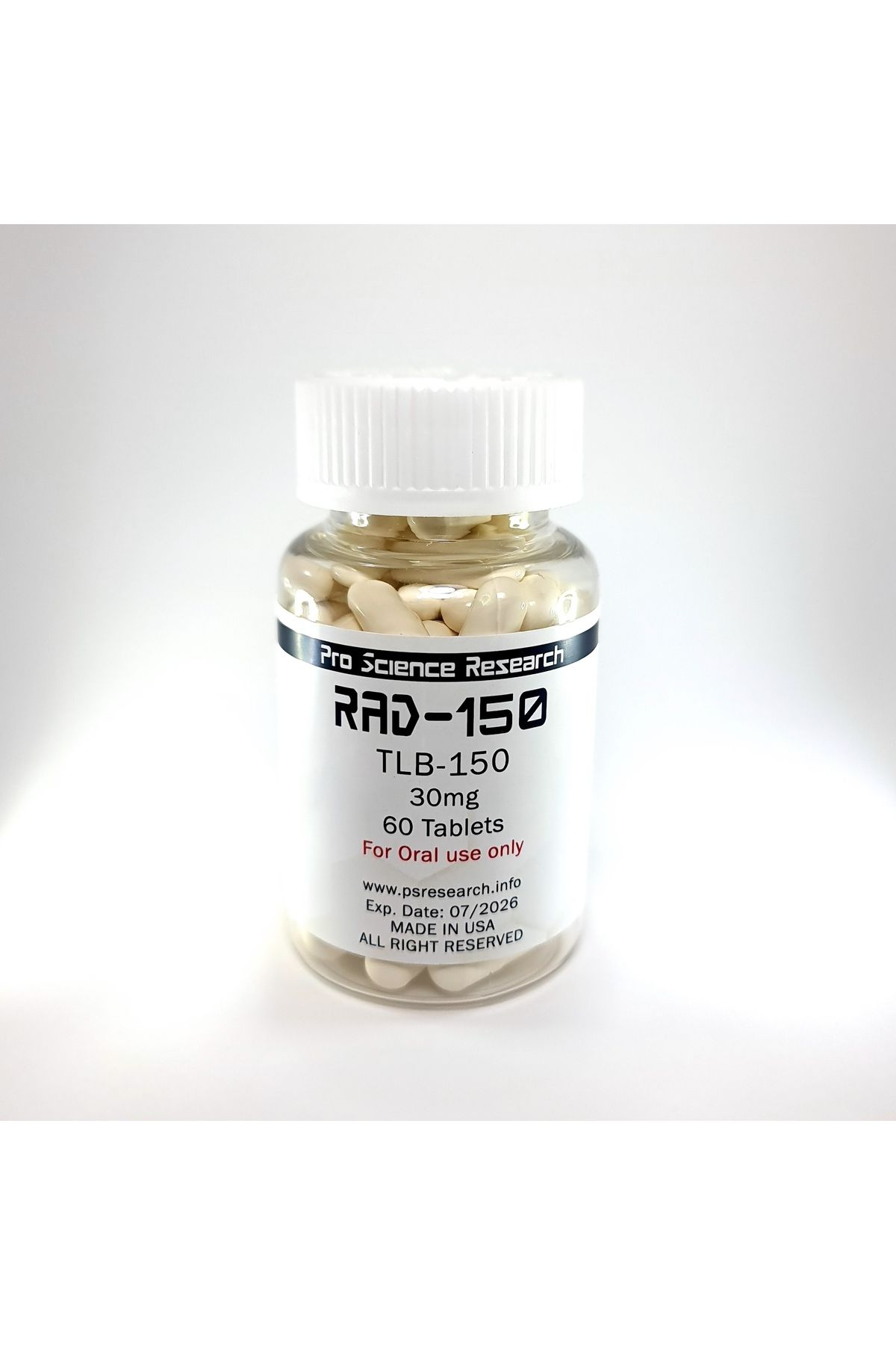 SARMS PRO SCIENCE SARMS RAD-150/TLB-150 30MG/60TABS SARMS (UZUN ÖMÜRLÜ ...