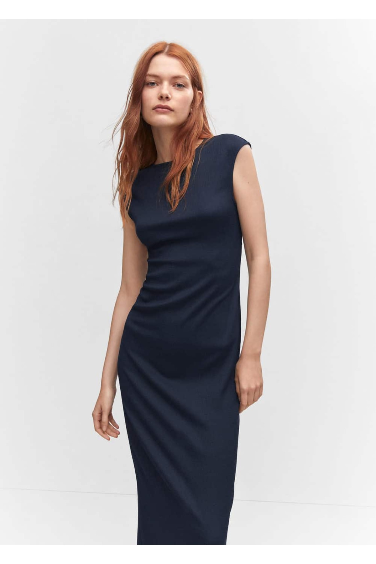 MANGO Yırtmaçlı dokulu elbise Fiyatı, Yorumları - Trendyol