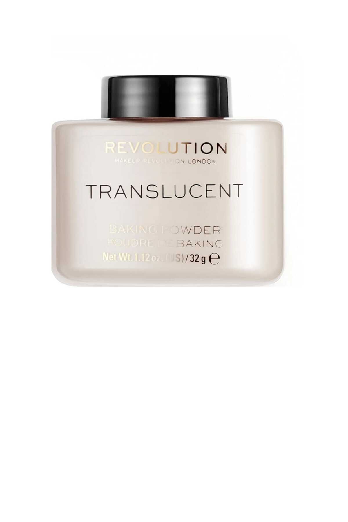 Revolution - Loose Baking Powder Translucent Matlaştırıcı Sabitleyici ...