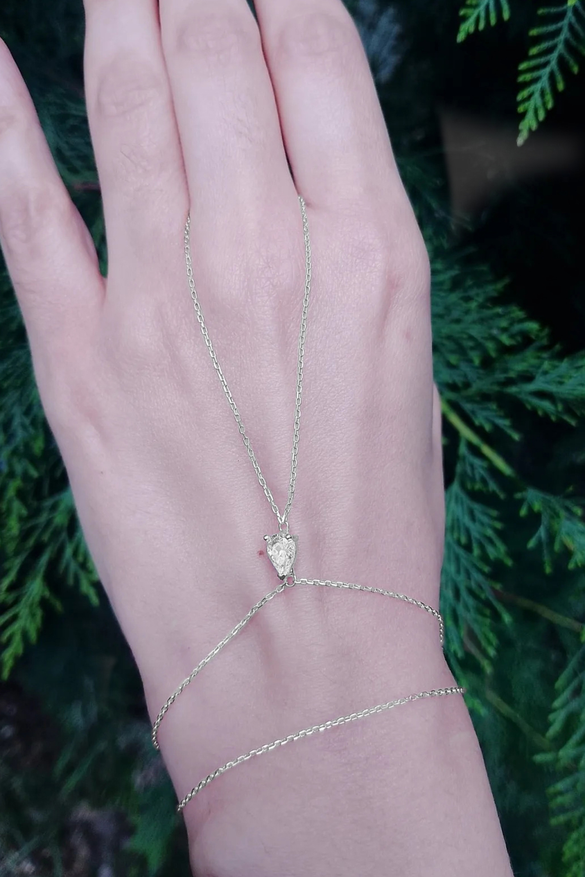 Sunshine 925 Ayar Rodyum Kaplamalı Damla Kesim Beyaz Taşlı Gümüş ...