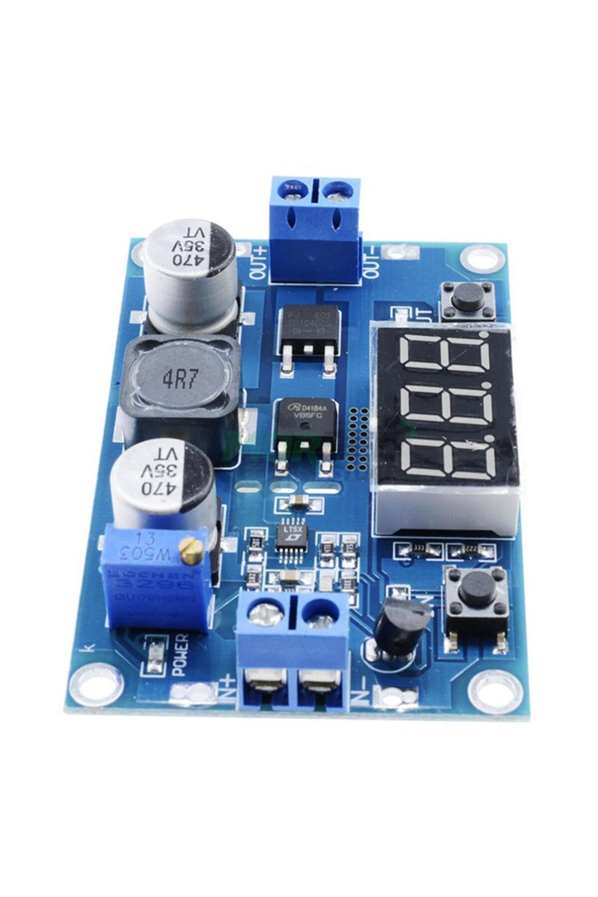 Hobi Mekatronik LTC1871 Step Up Ayarlanabilir Voltaj Regulator Kartı(3 ...