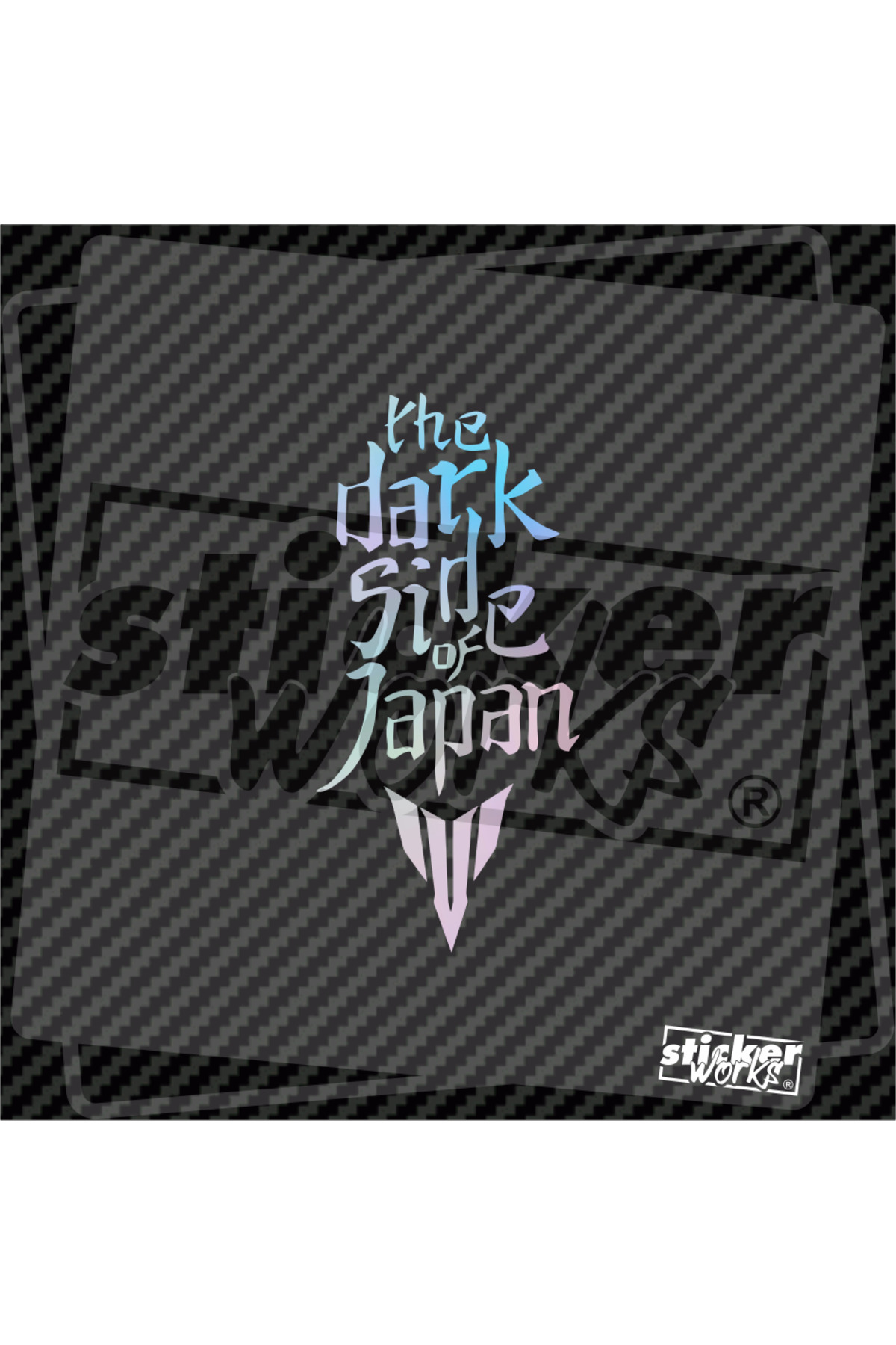 Sticker Works The Dark Side Of Japan Hologram Sticker Fiyatı, Yorumları ...