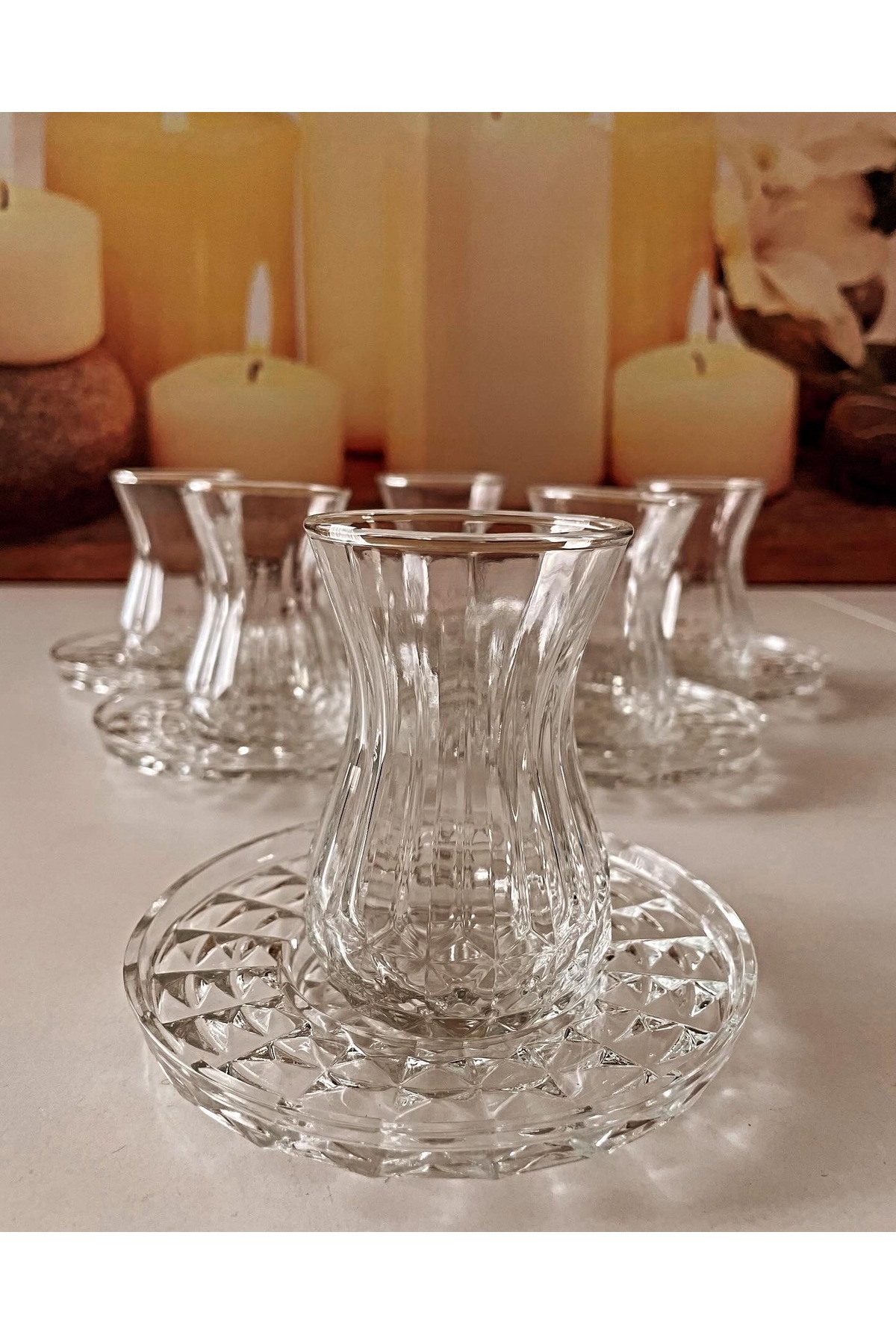 Rayan 6 LI ÇAY TABAĞI BARDAK ALTLIĞI Fiyatı, Yorumları - Trendyol