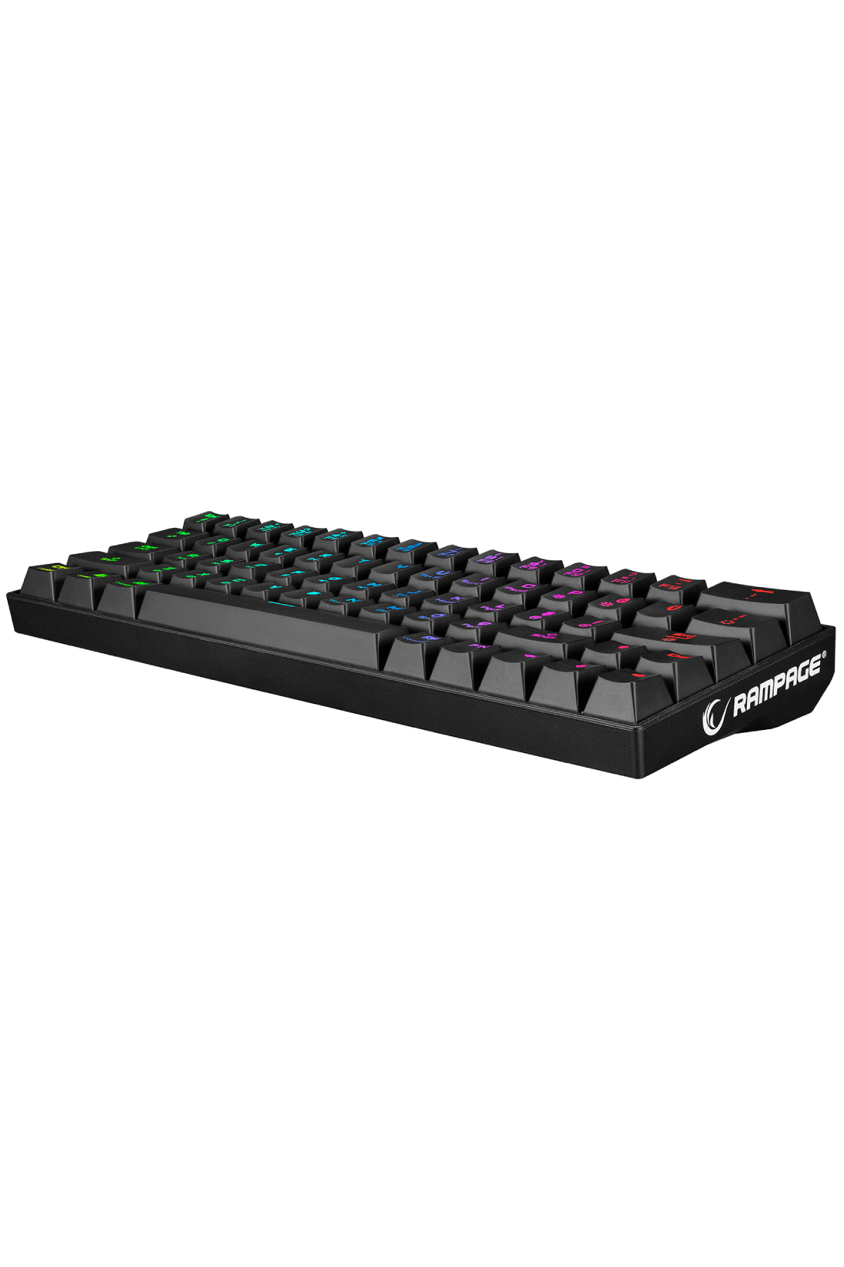 Rampage B-Atom KB-RX63 RGB Mekanik Oyuncu Klavyesi Q 63 Tuşlu Siyah ...